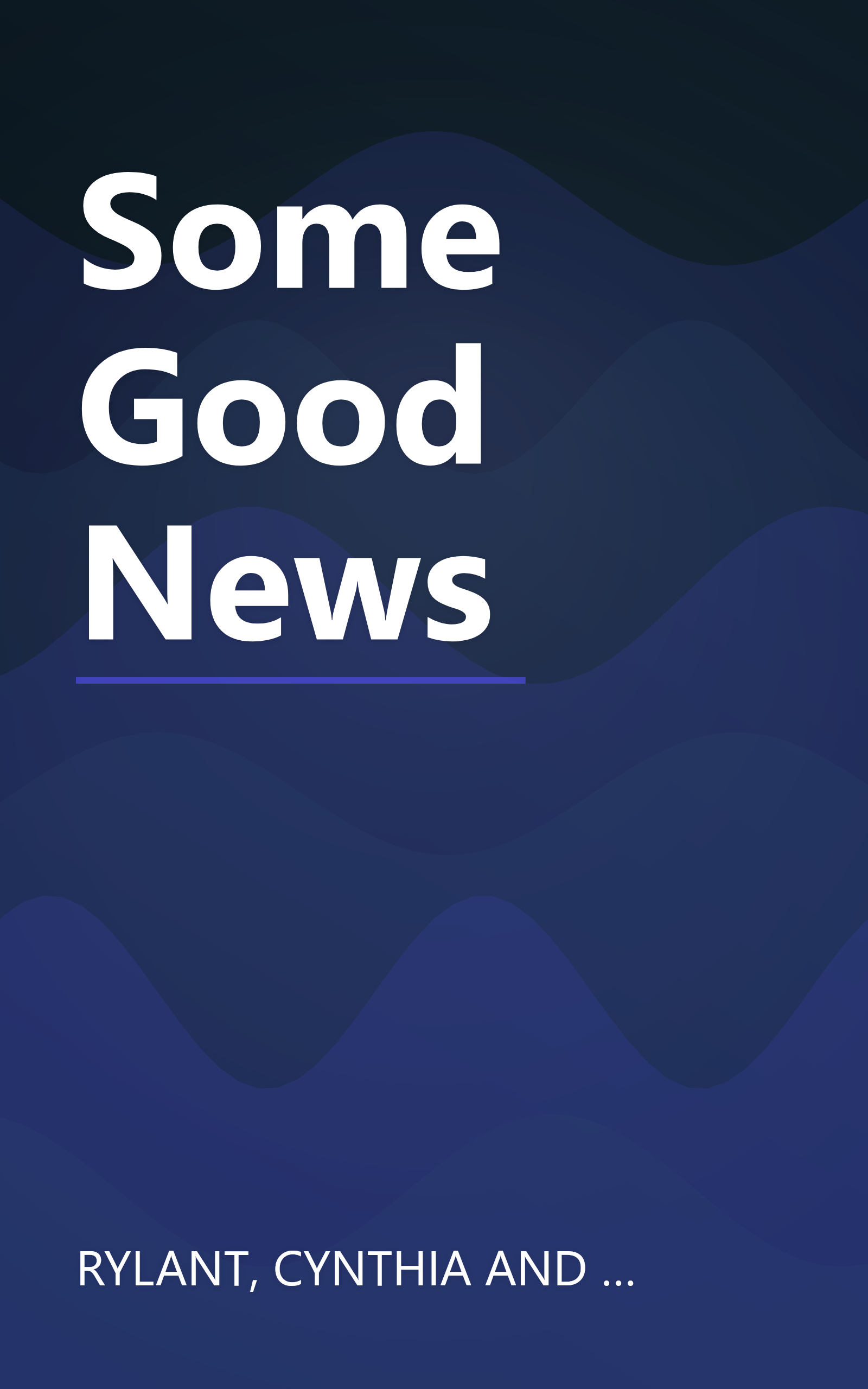 Some Good News book cover