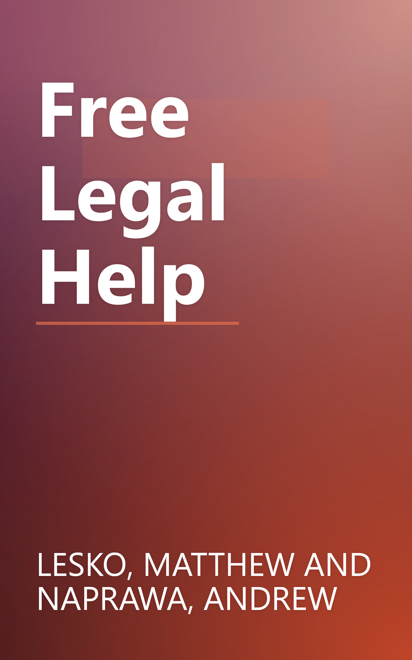 Free Legal Help book cover