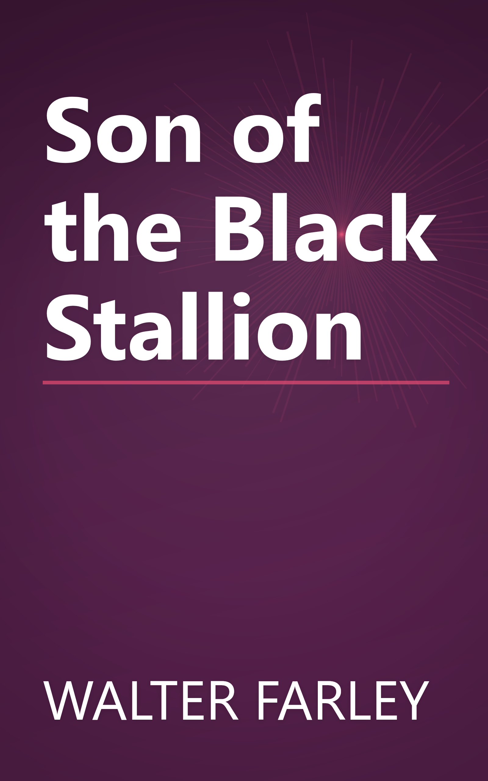 Son of the Black Stallion book cover