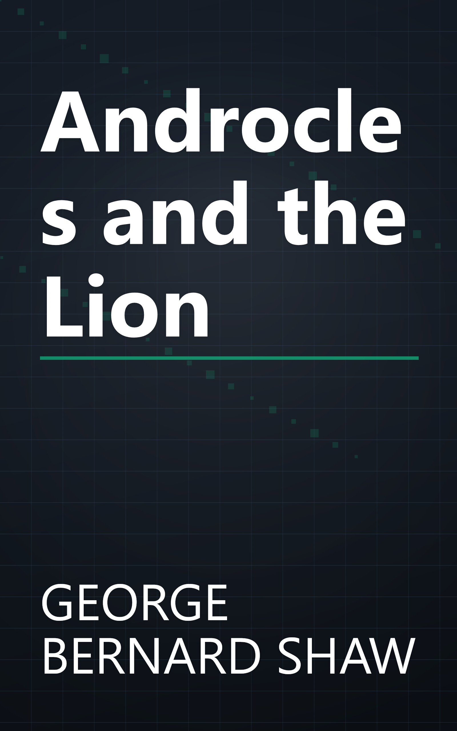 Androcles and the Lion book cover