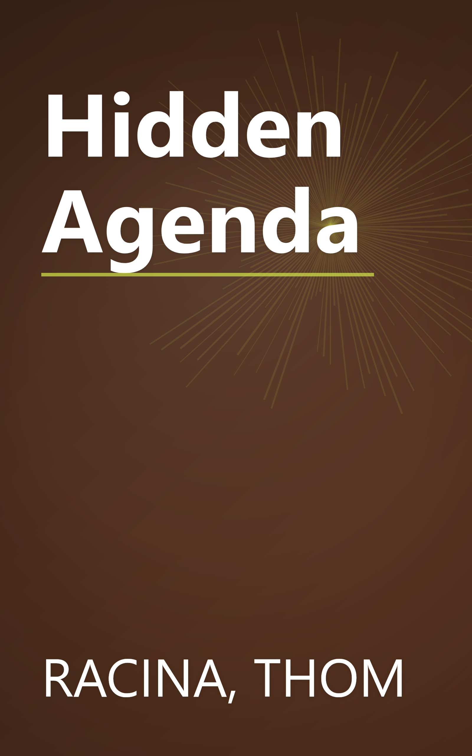 Hidden Agenda book cover