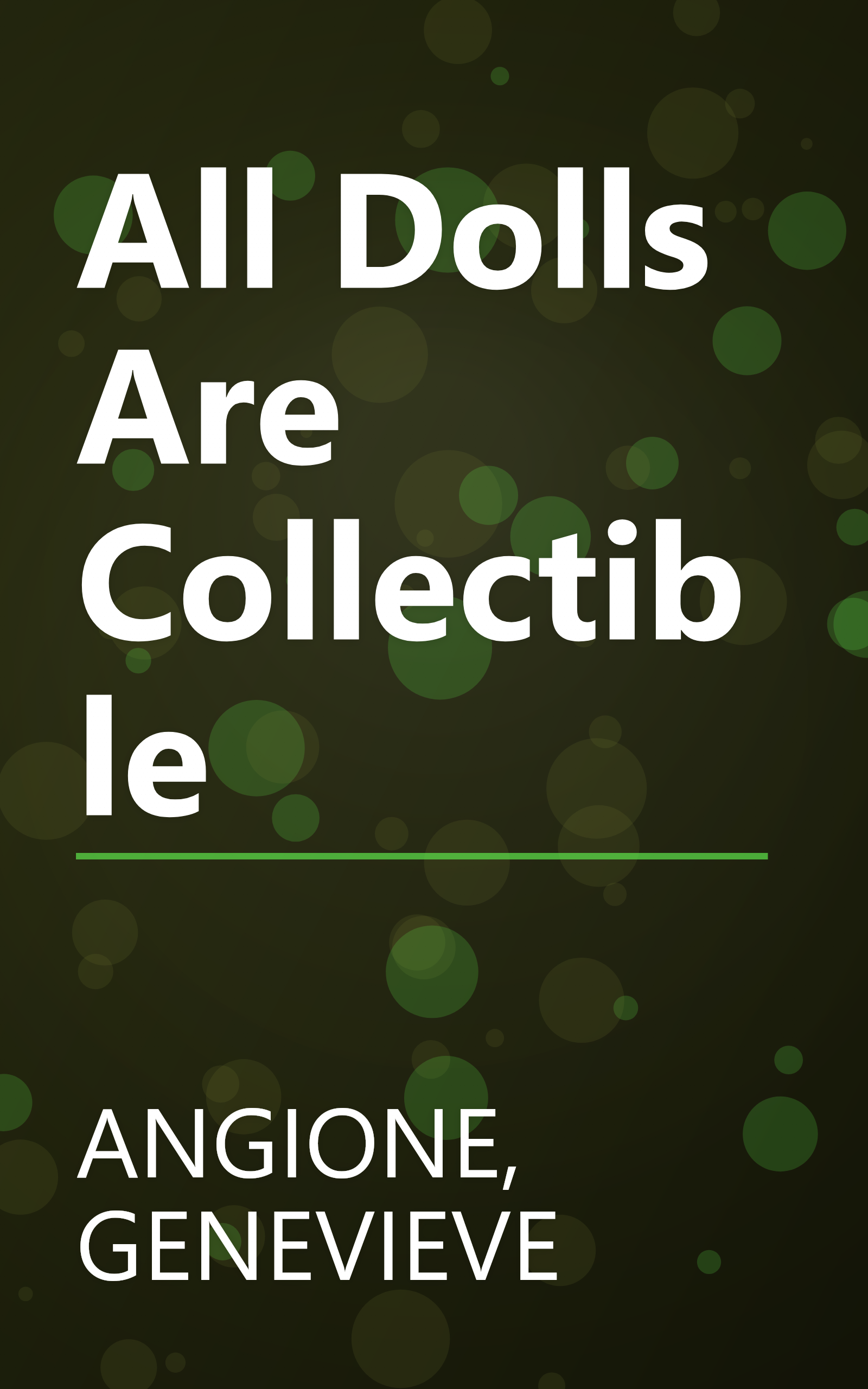 All Dolls Are Collectible book cover