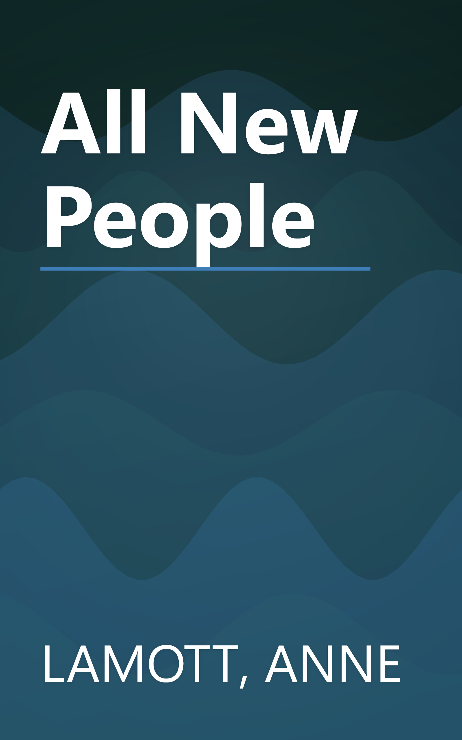 All New People book cover