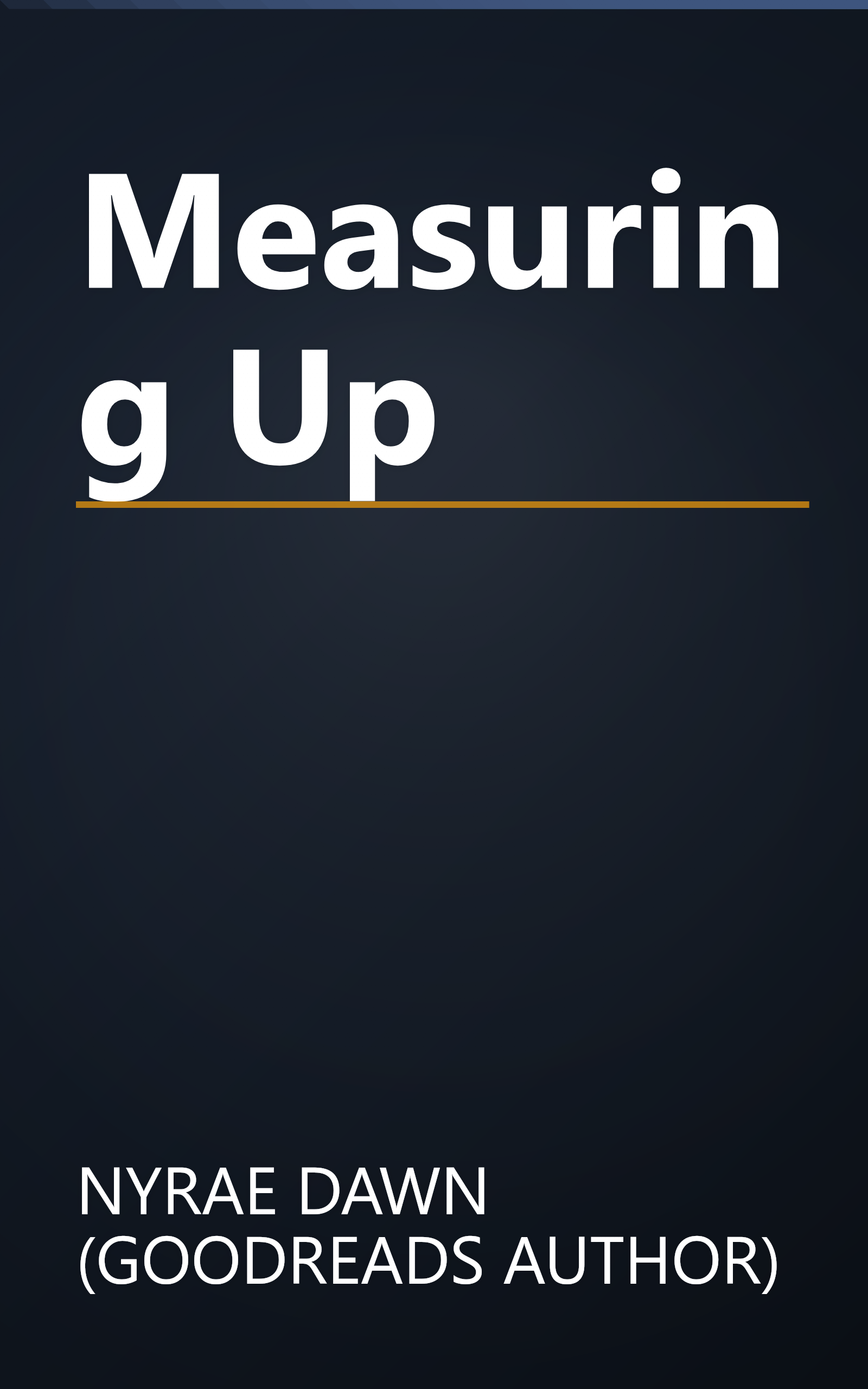 Measuring Up book cover