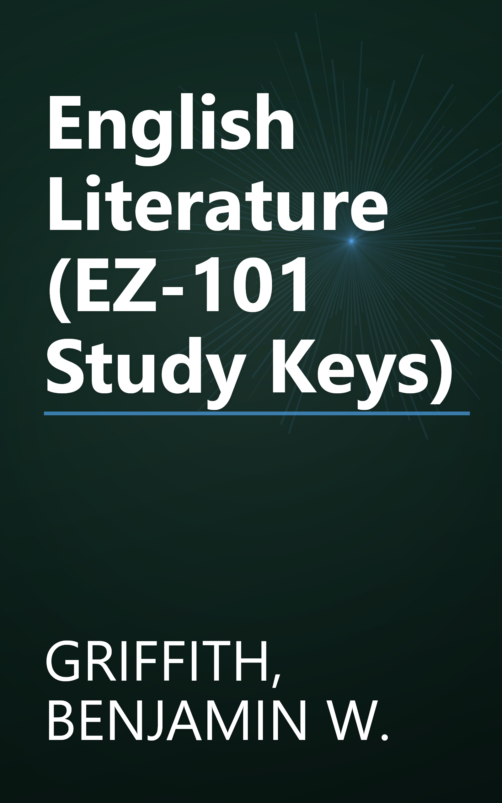 English Literature (EZ-101 Study Keys) book cover