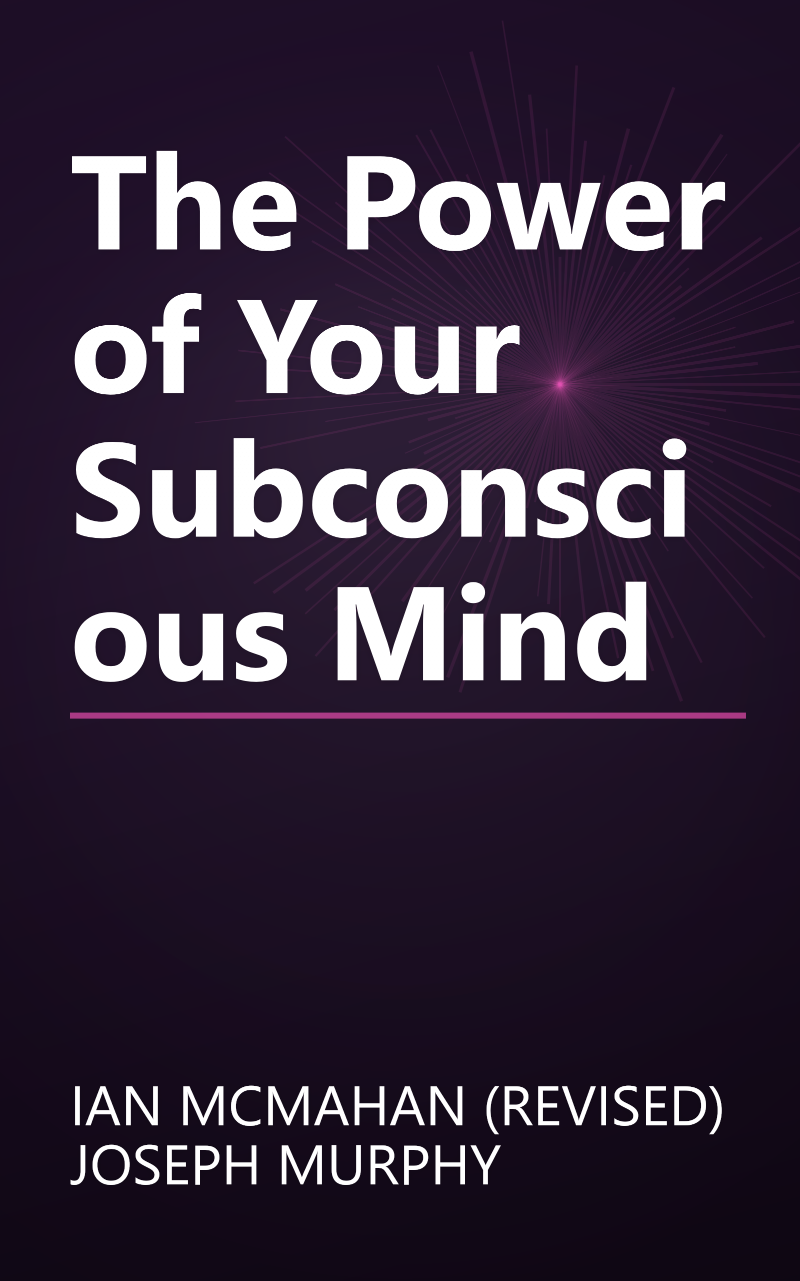 The Power of Your Subconscious Mind book cover