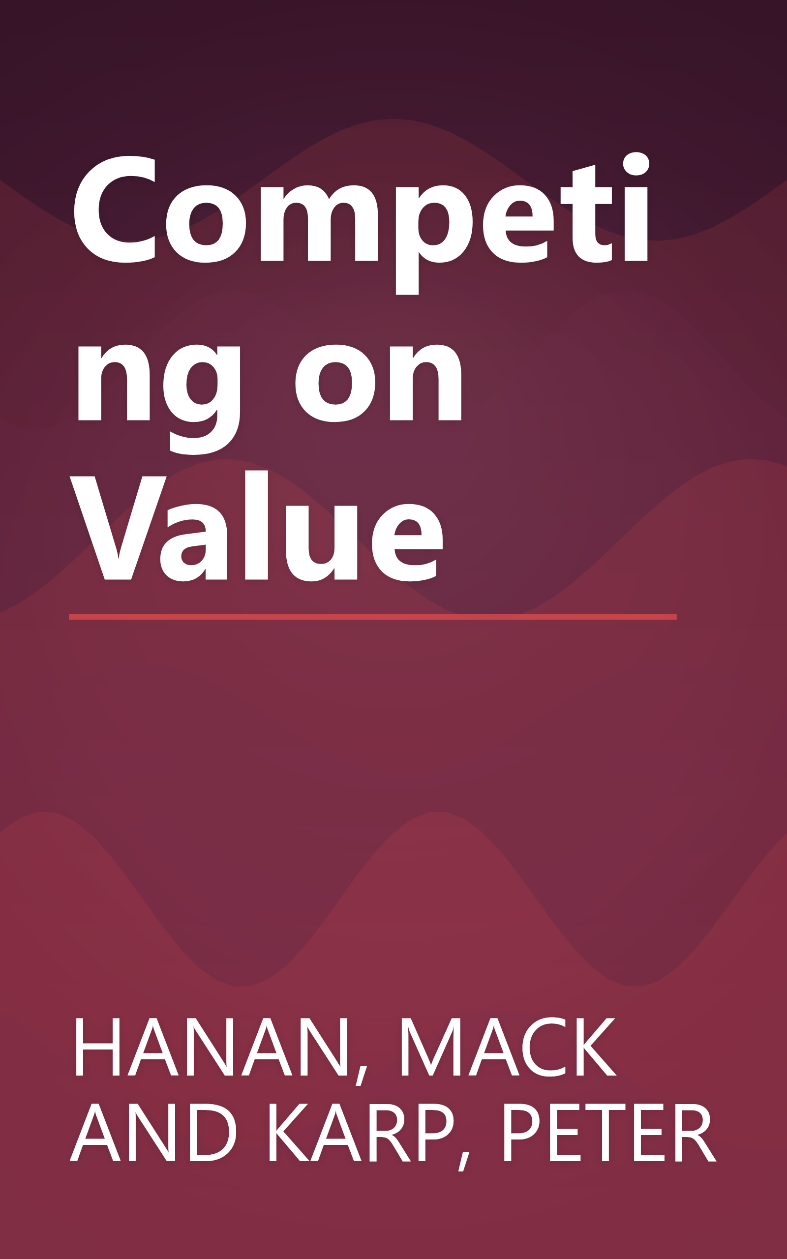 Competing on Value book cover