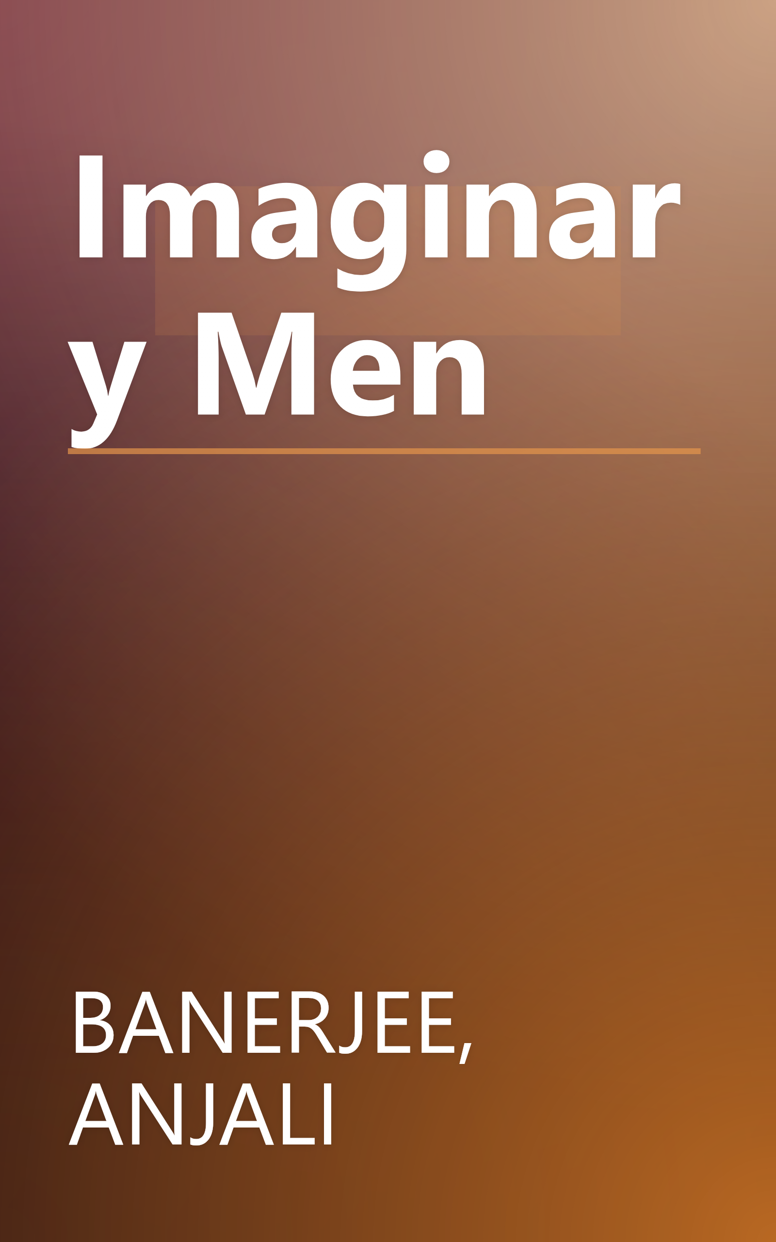Imaginary Men book cover