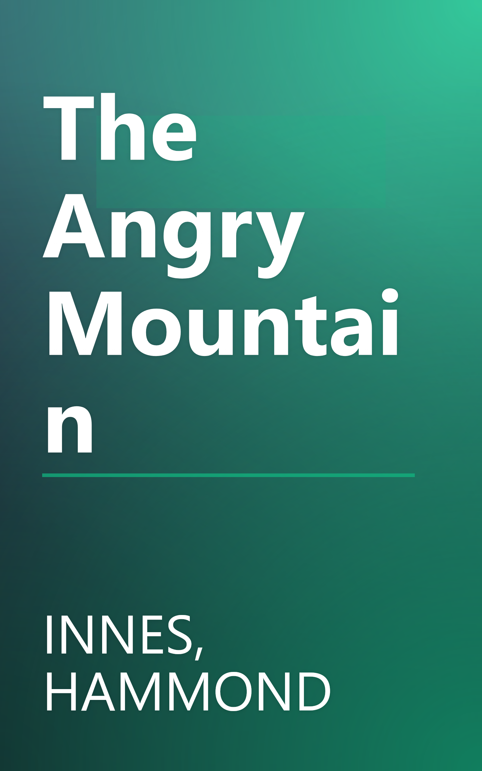 The Angry Mountain book cover