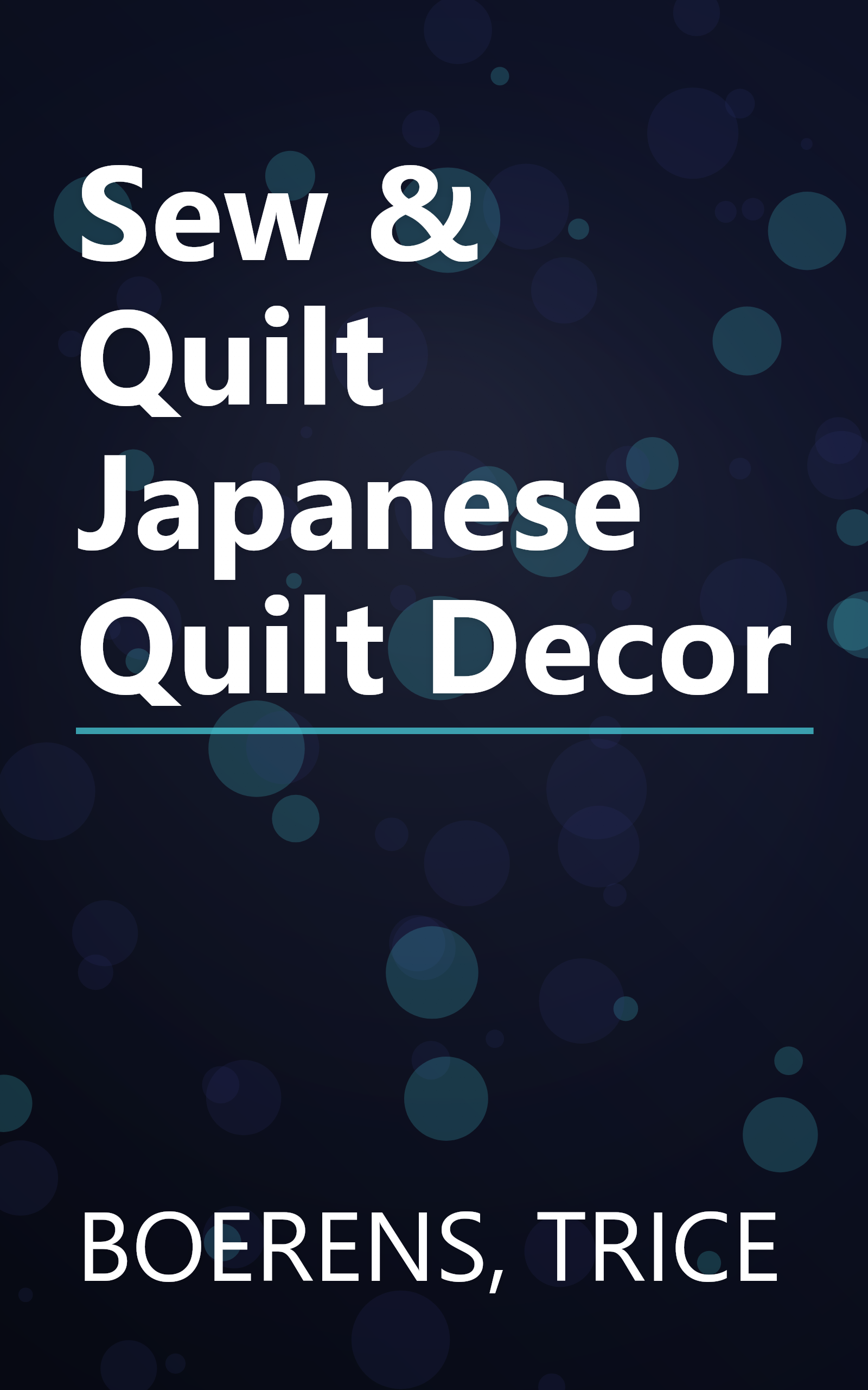 Sew & Quilt Japanese Quilt Decor book cover
