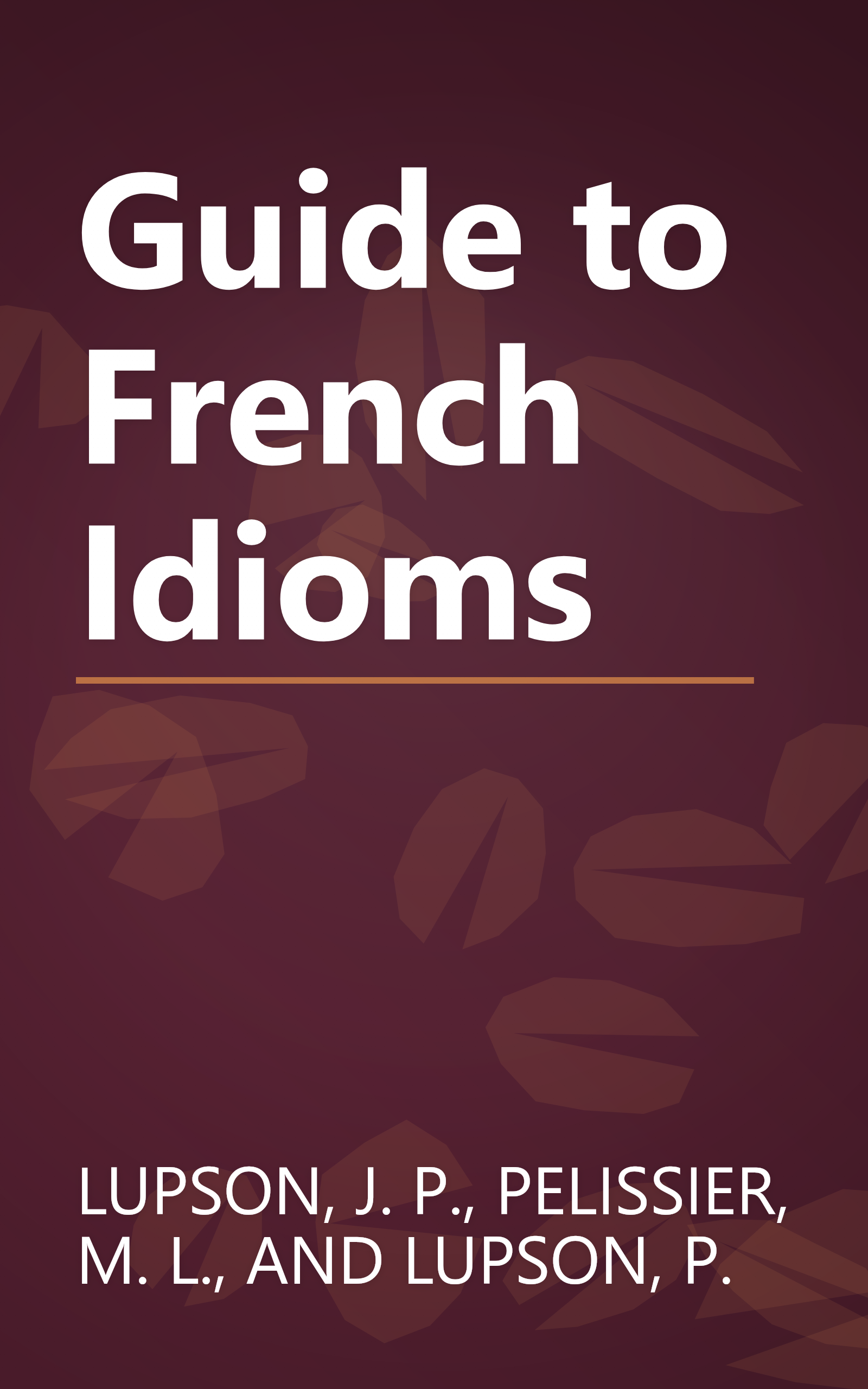 Guide to French Idioms book cover