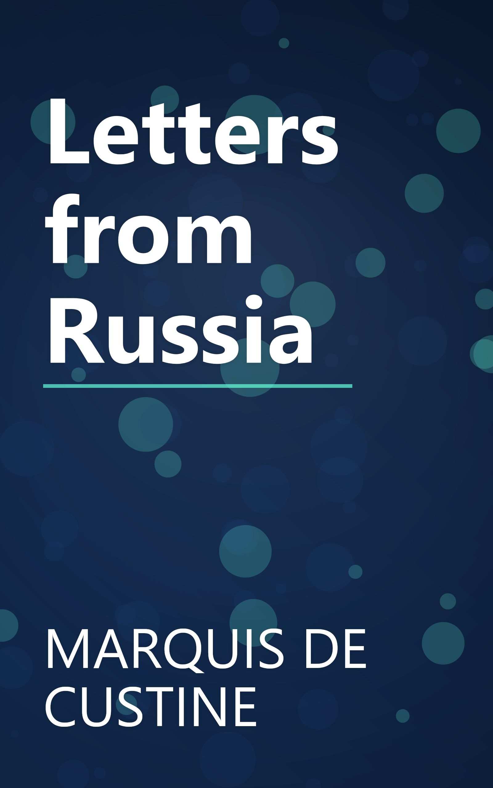 Letters from Russia book cover