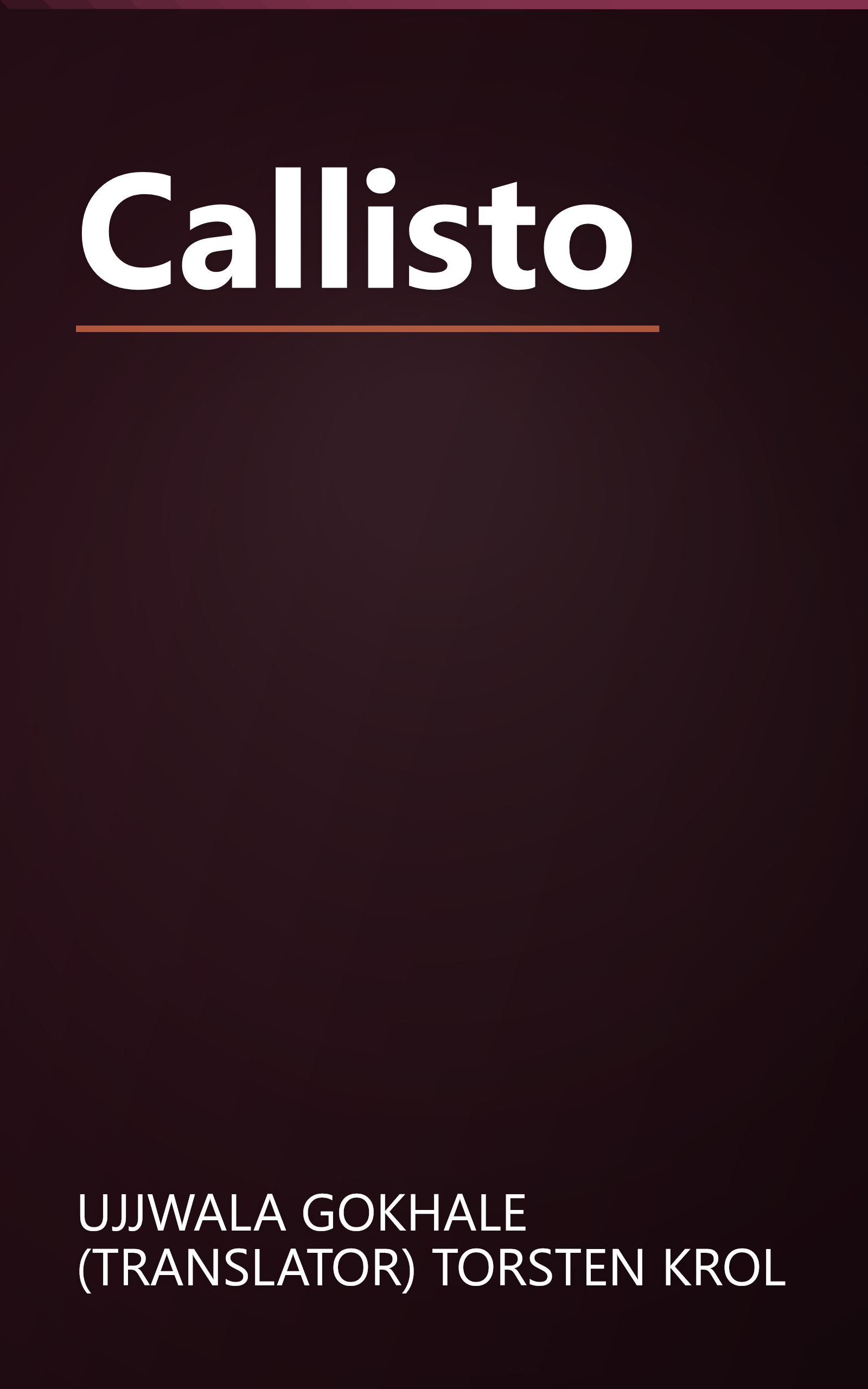 Callisto book cover