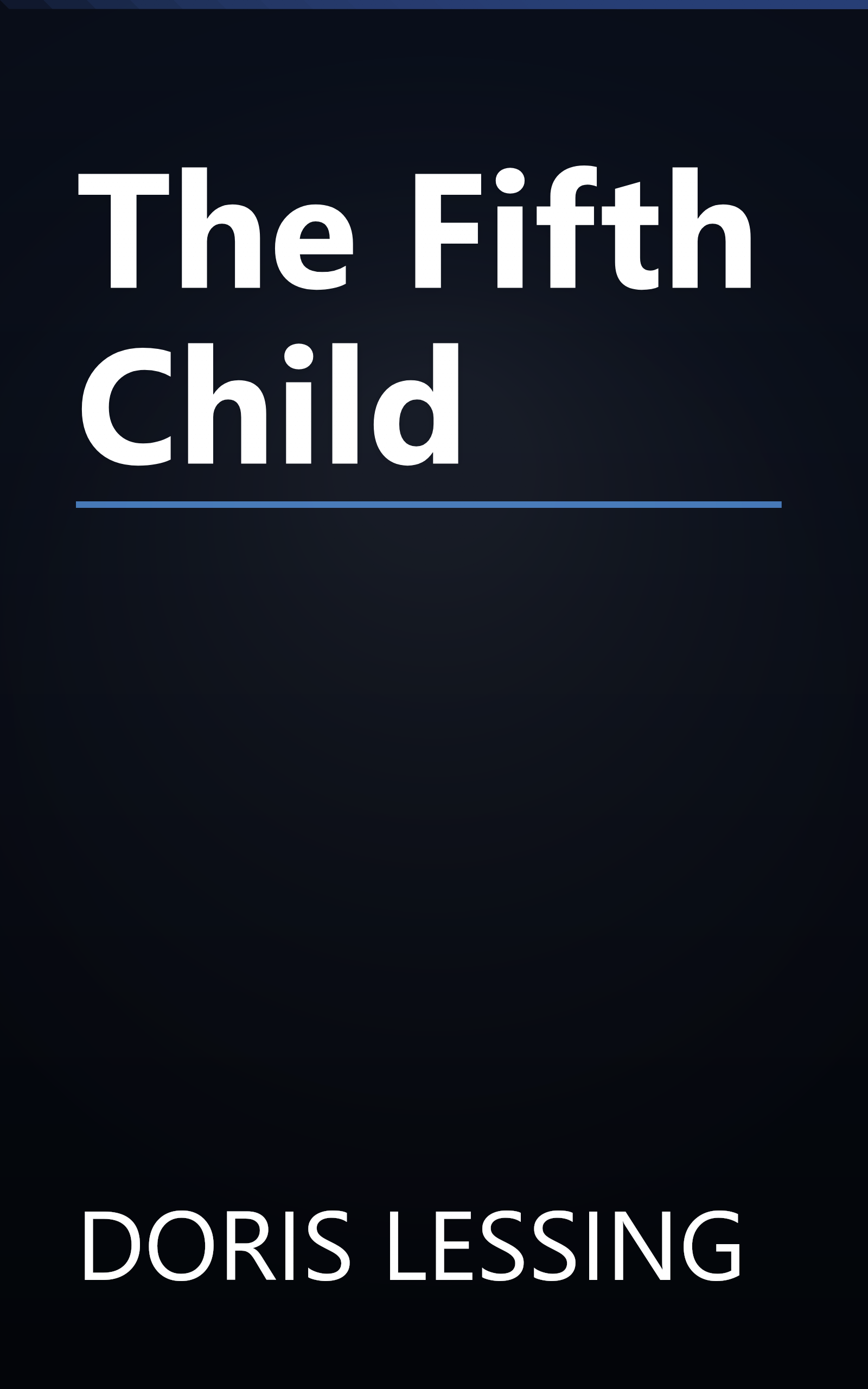The Fifth Child book cover