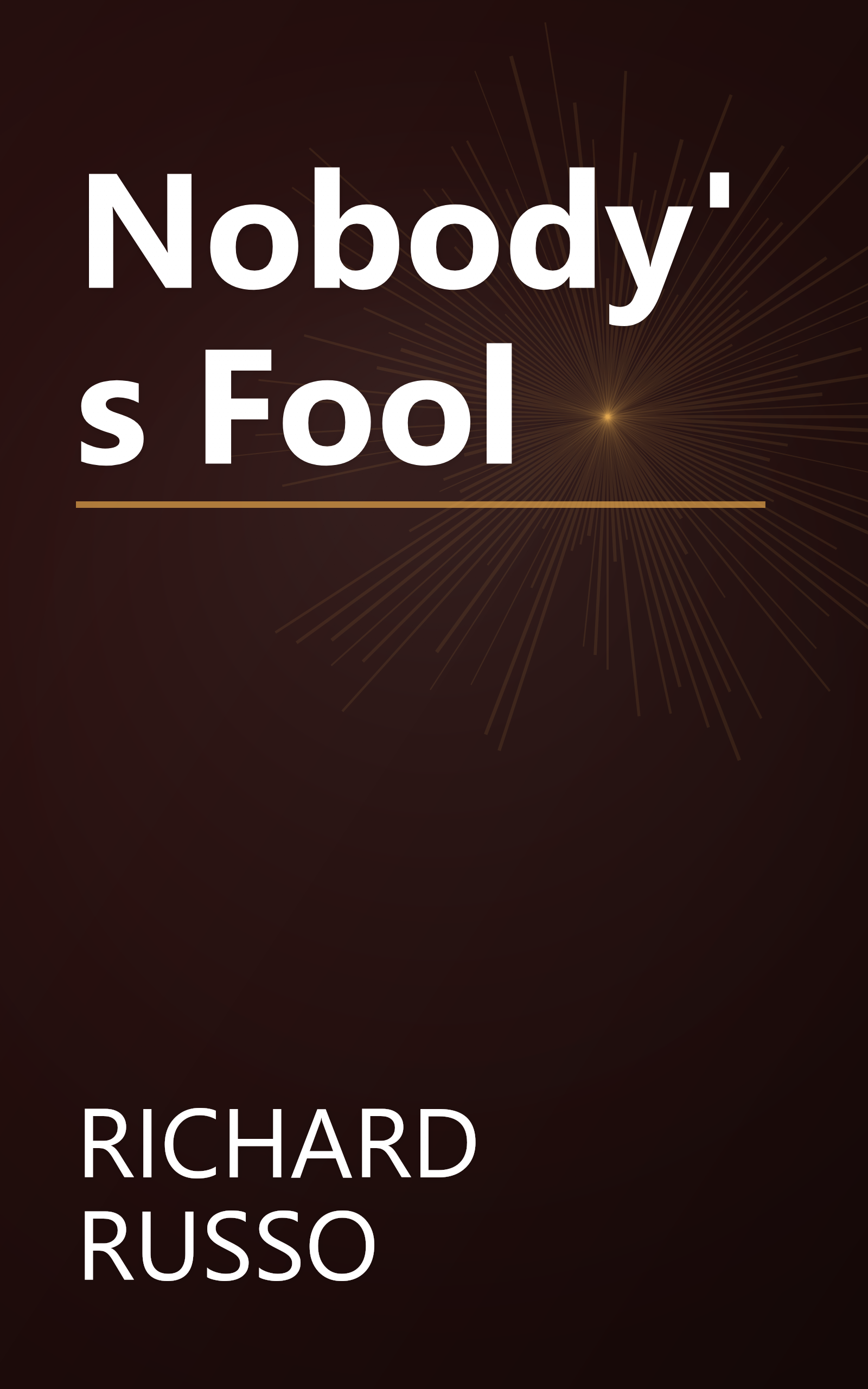 Nobody's Fool book cover