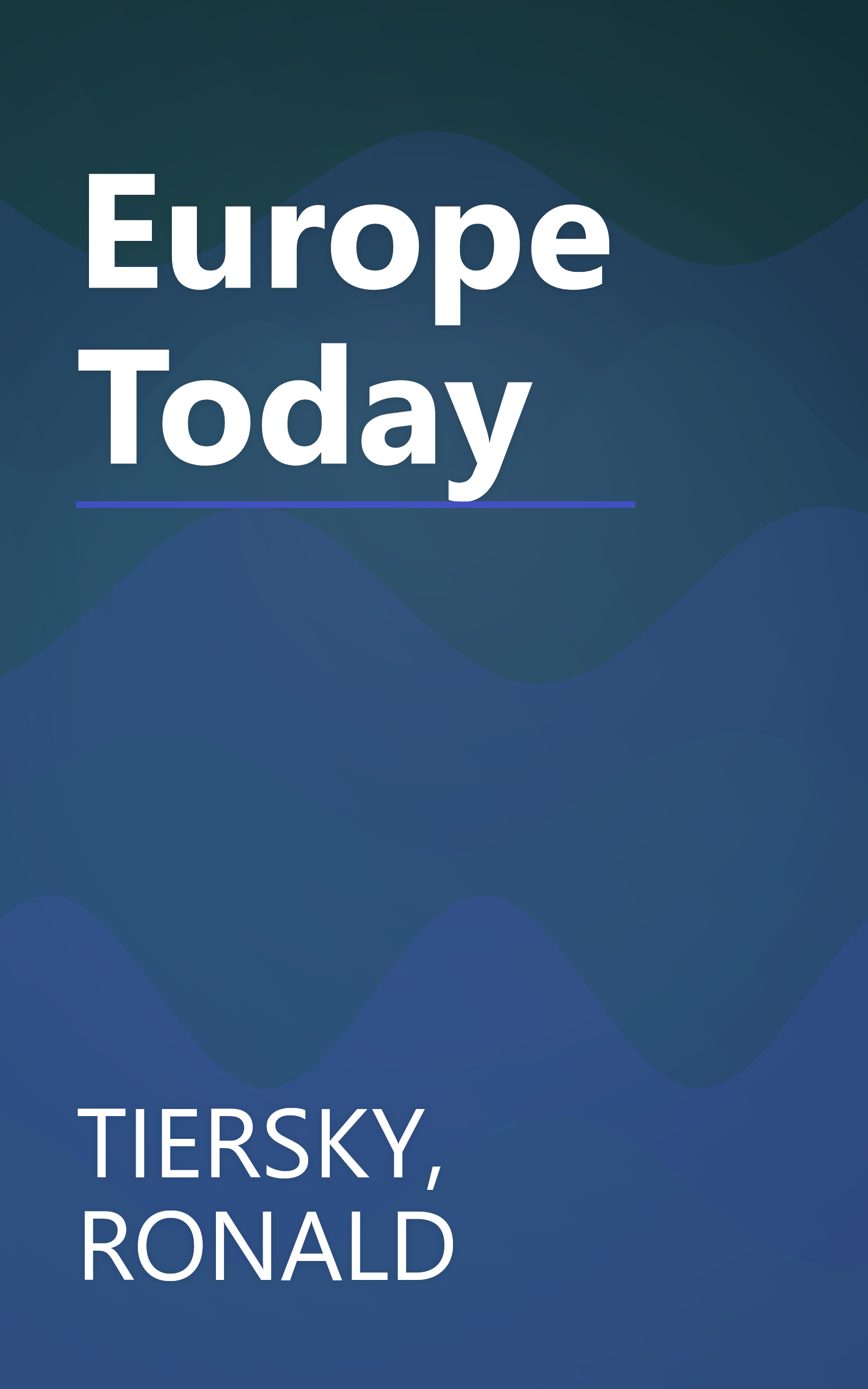 Europe Today book cover