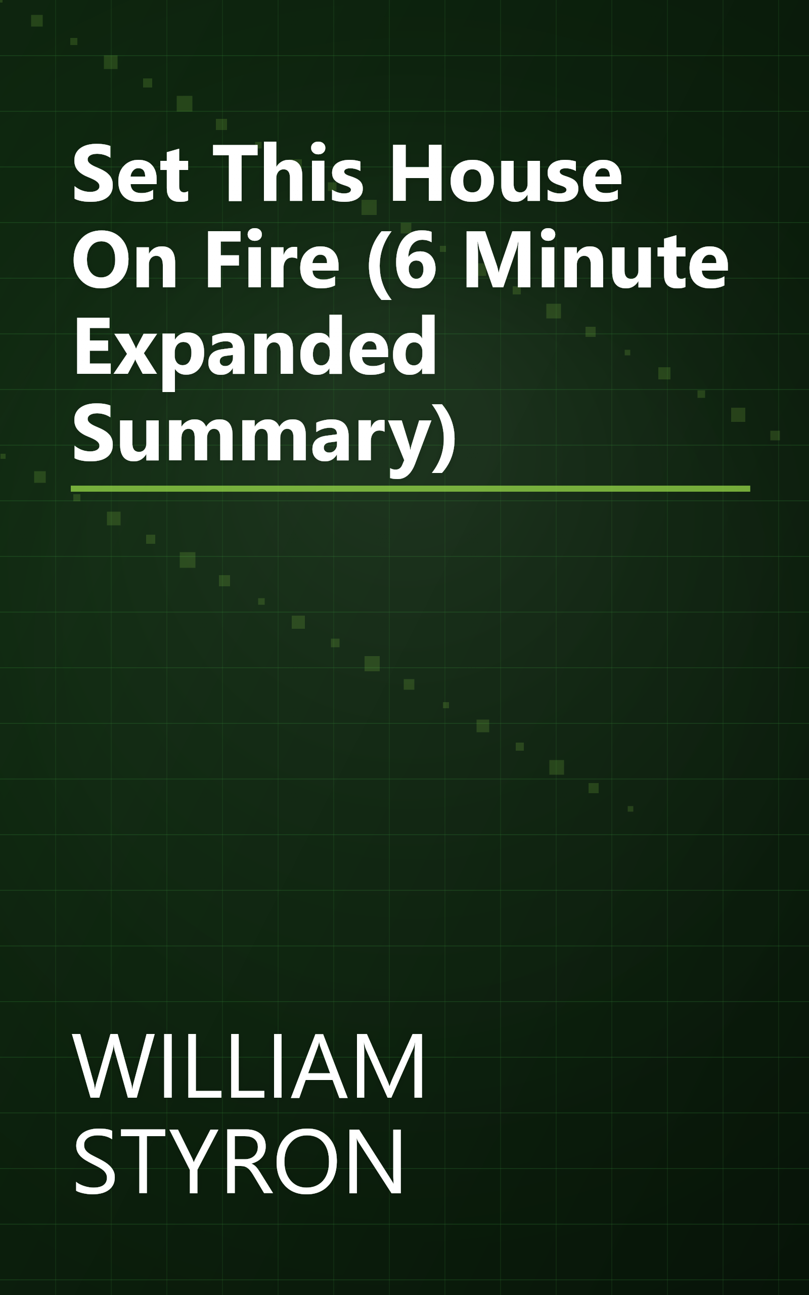 Set This House On Fire (6 Minute   Expanded Summary) book cover