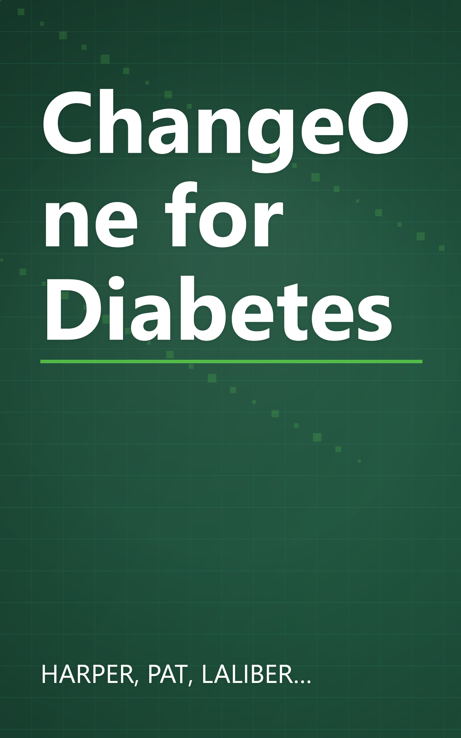 ChangeOne for Diabetes book cover