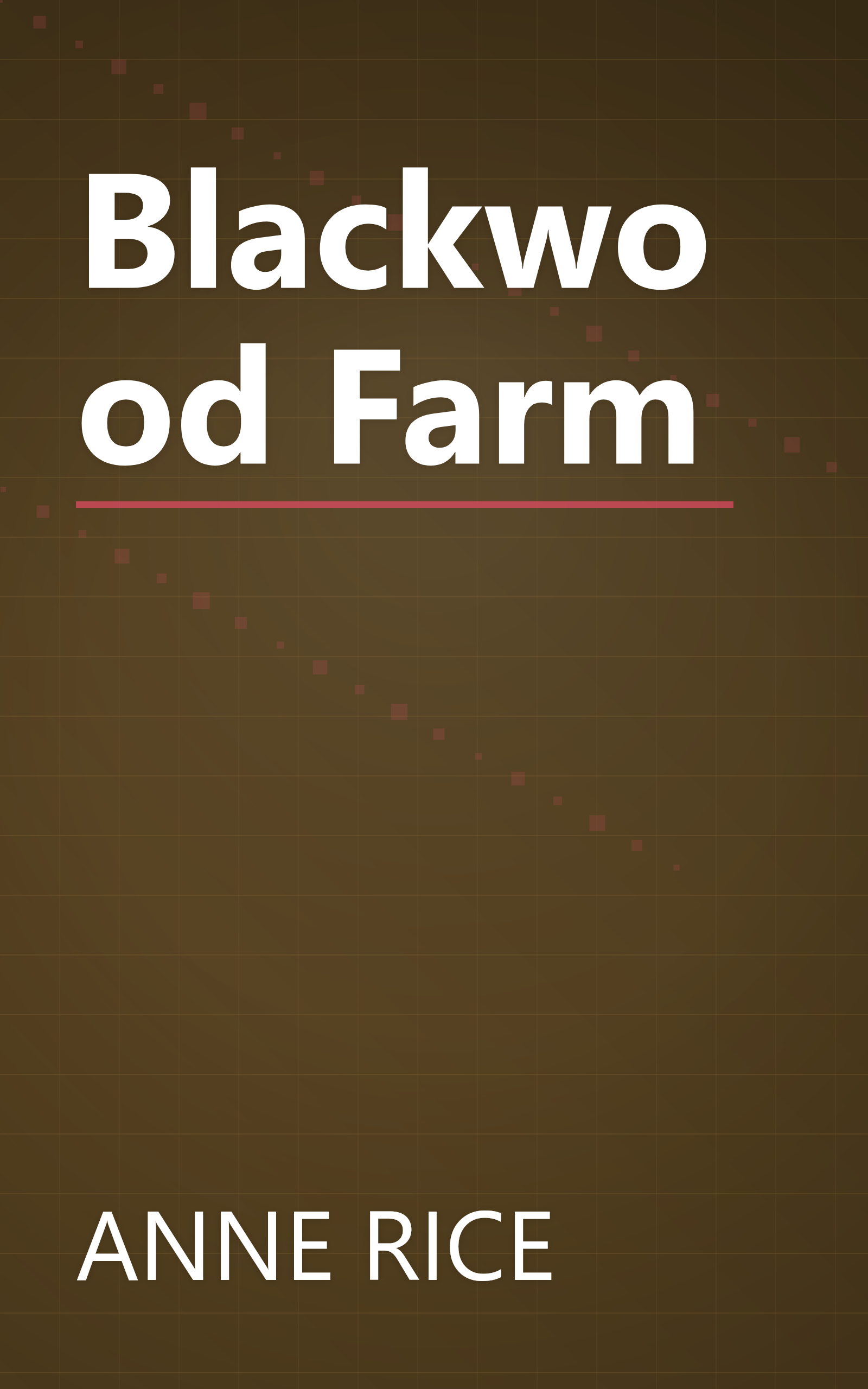 Blackwood Farm book cover