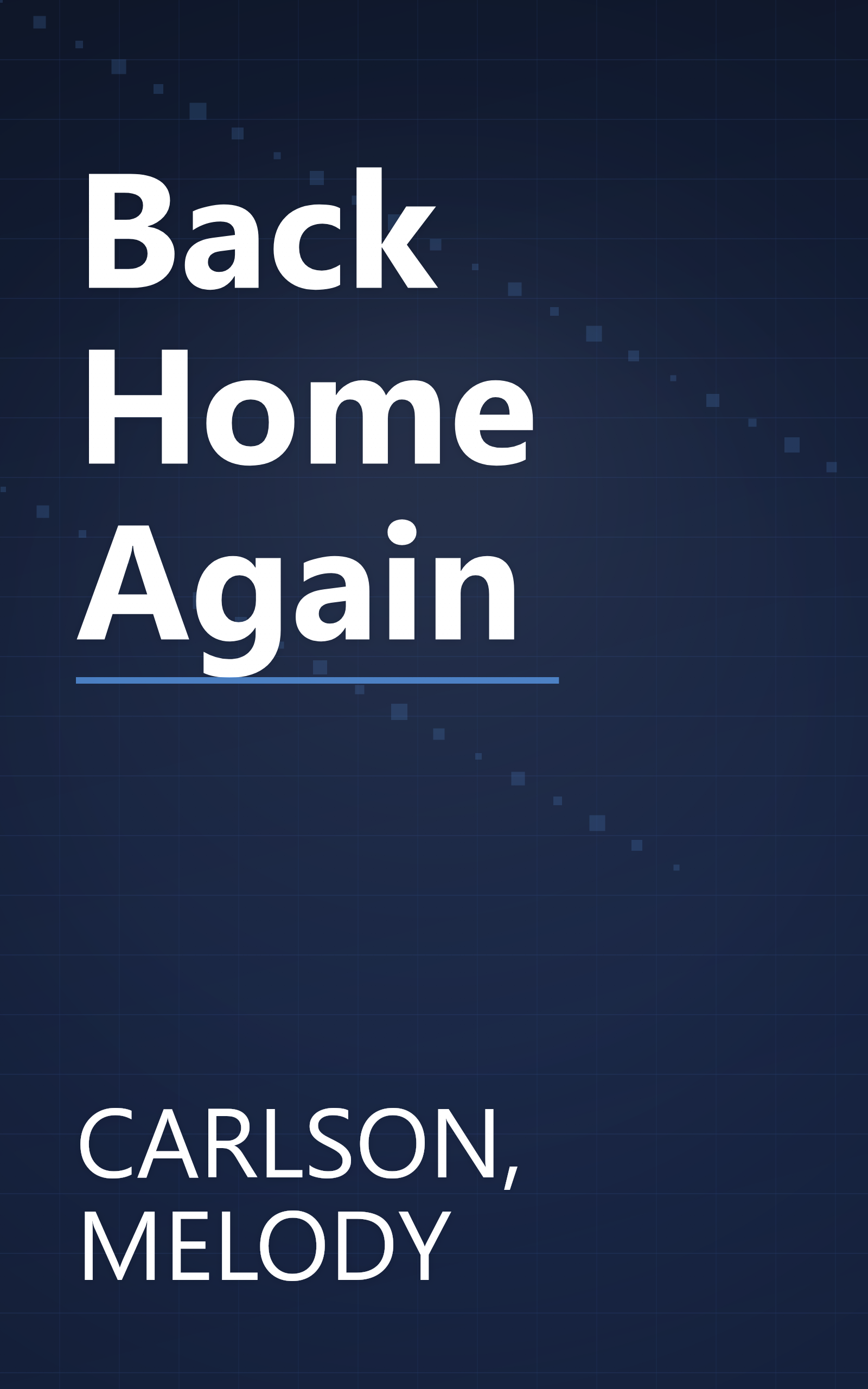 Back Home Again book cover