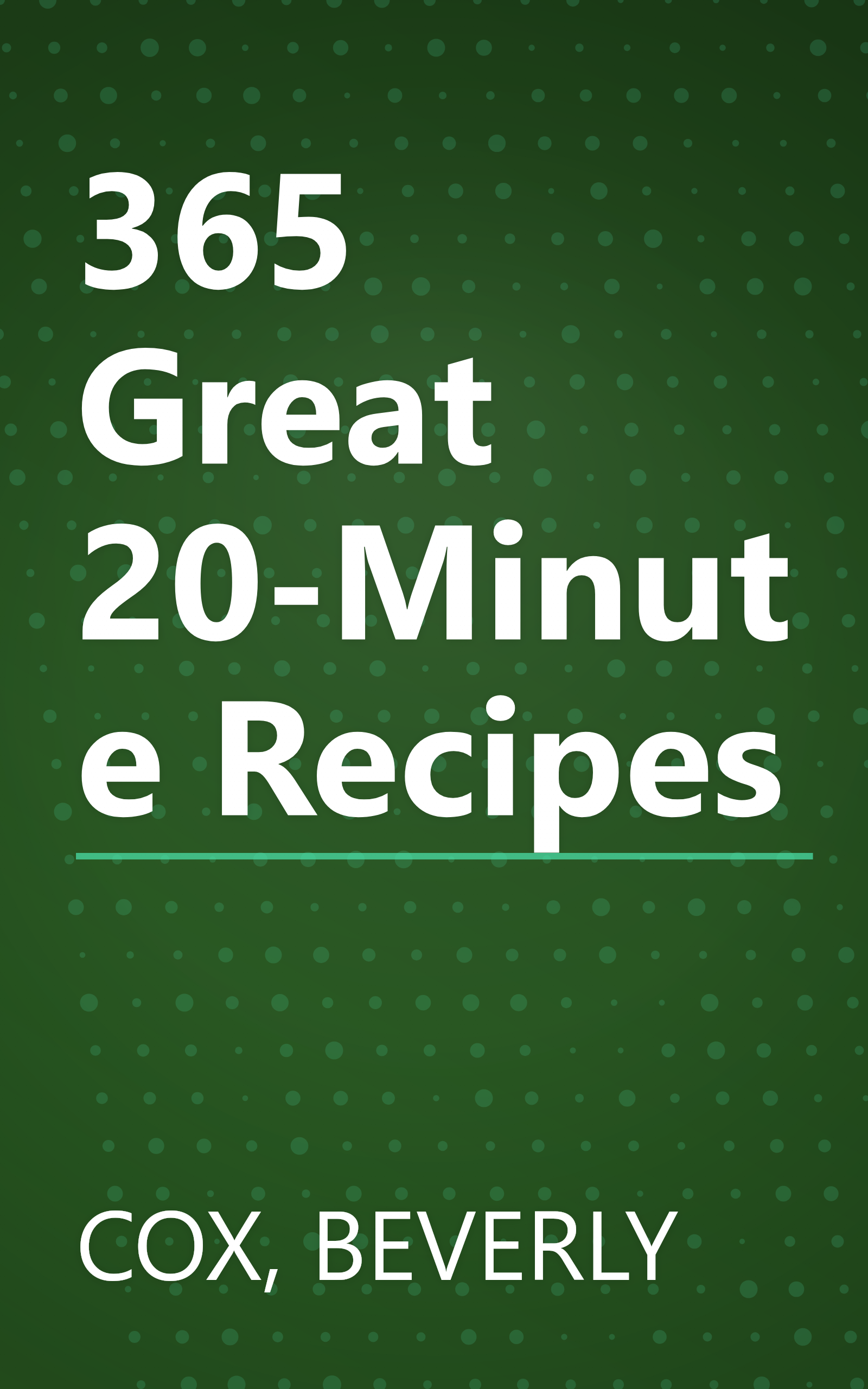 365 Great 20-Minute Recipes book cover