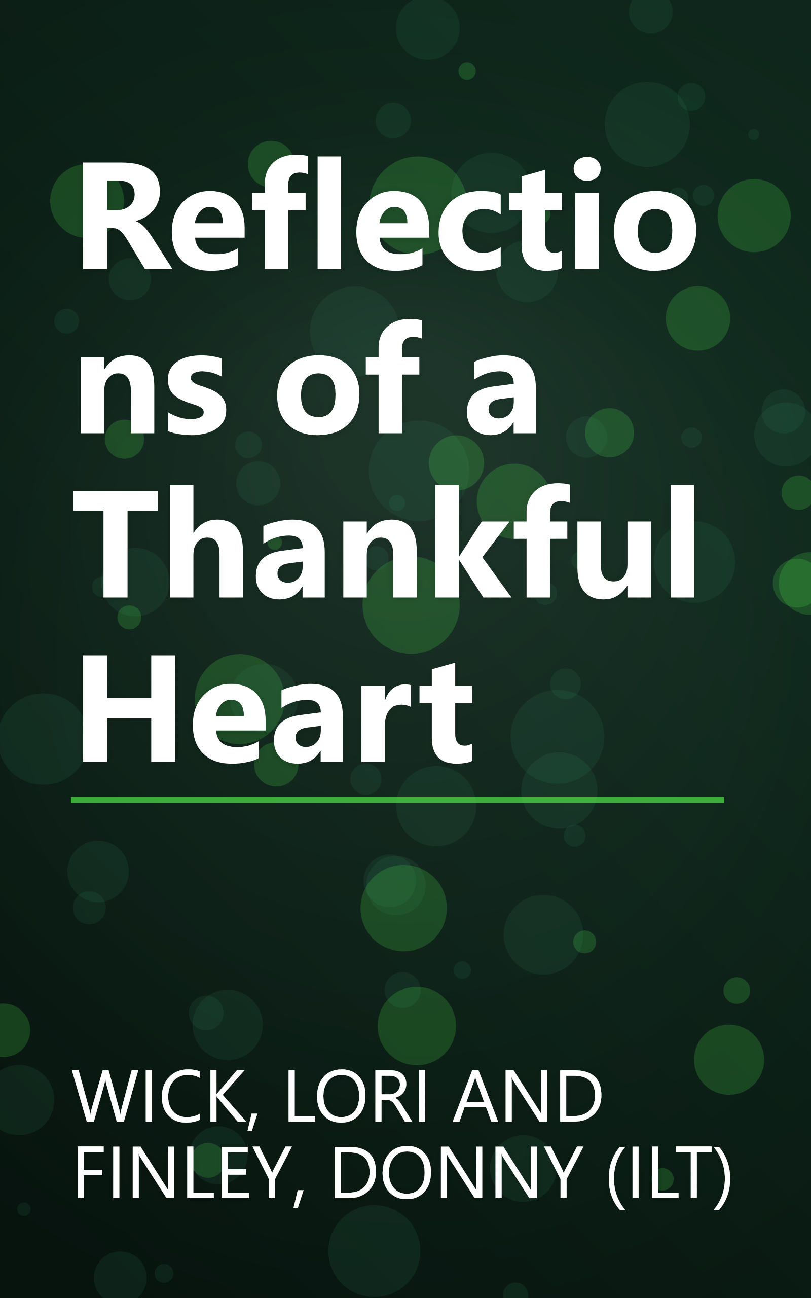 Reflections of a Thankful Heart book cover