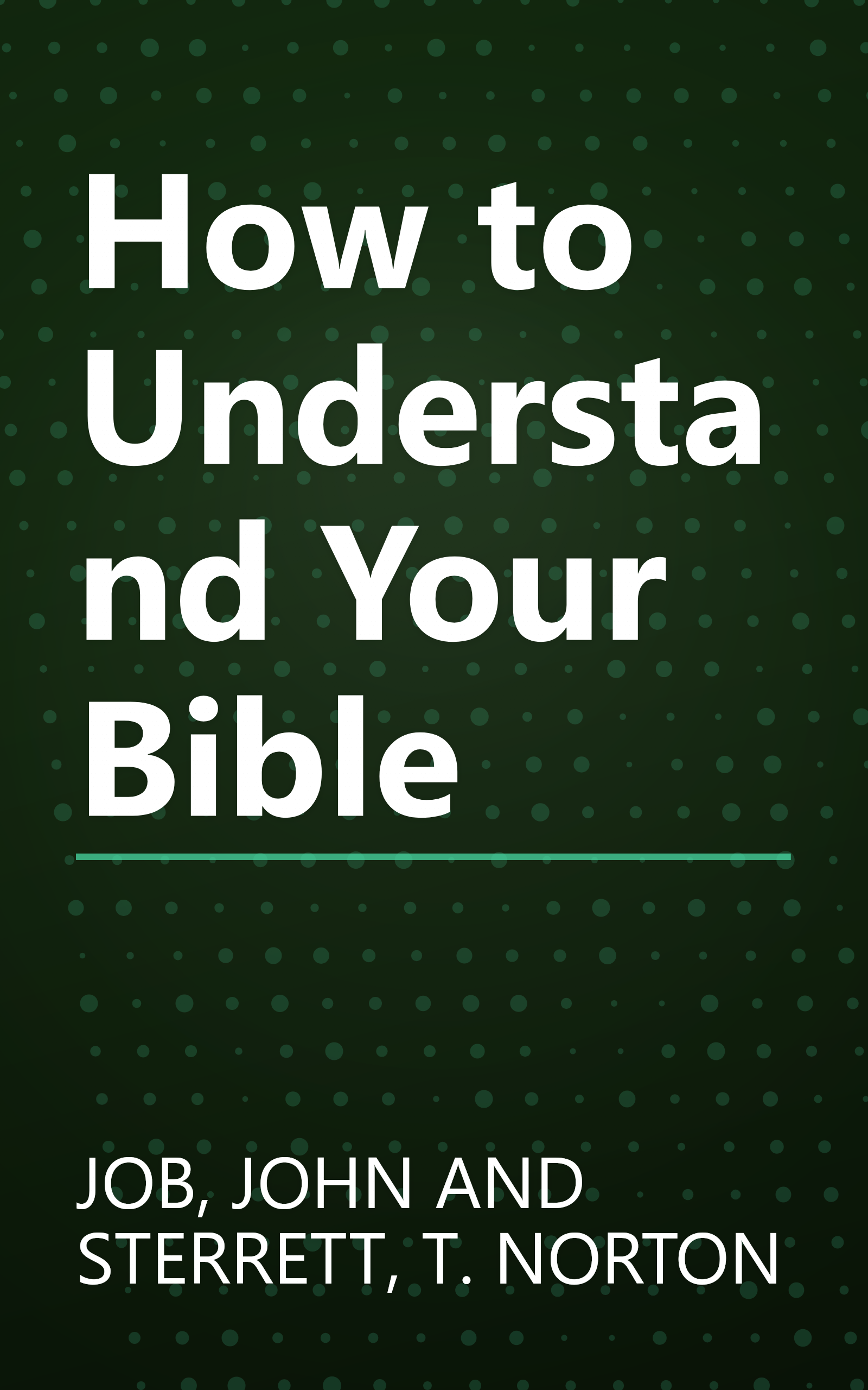 How to Understand Your Bible book cover