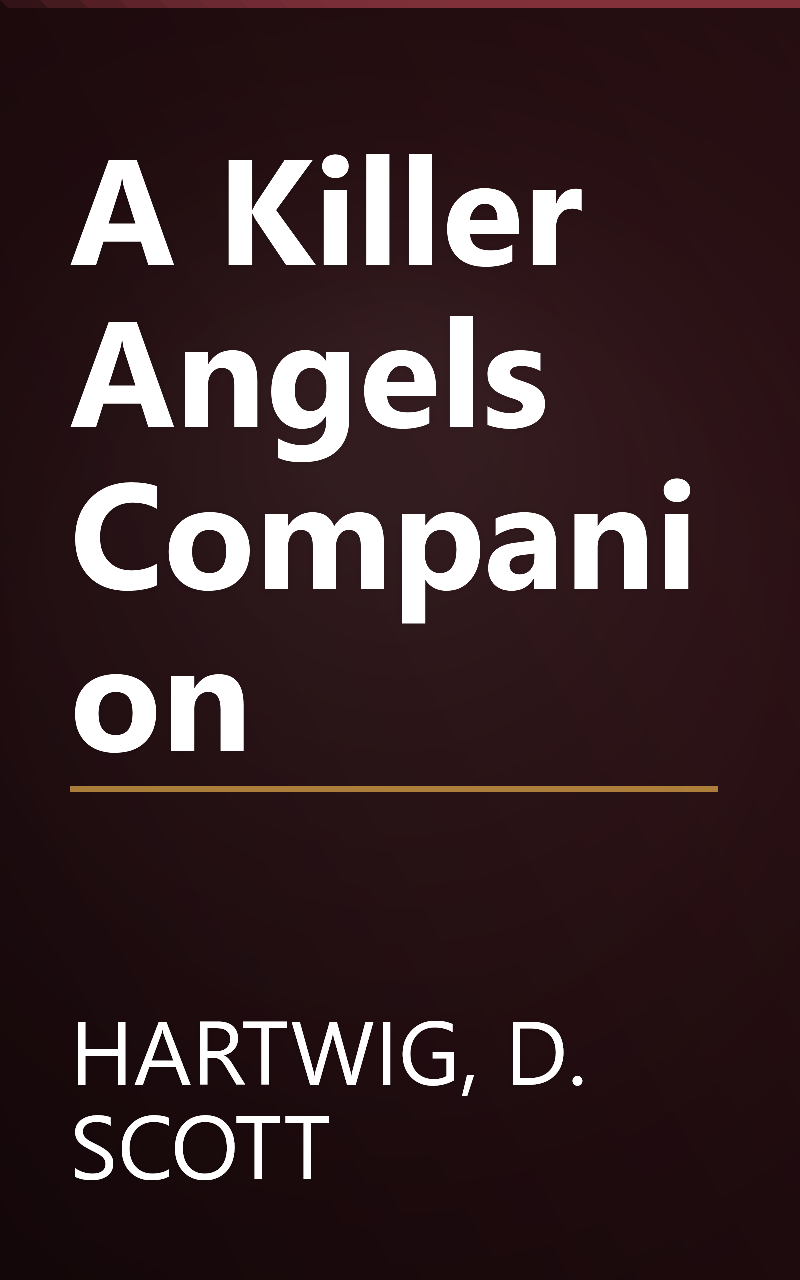 A Killer Angels Companion book cover