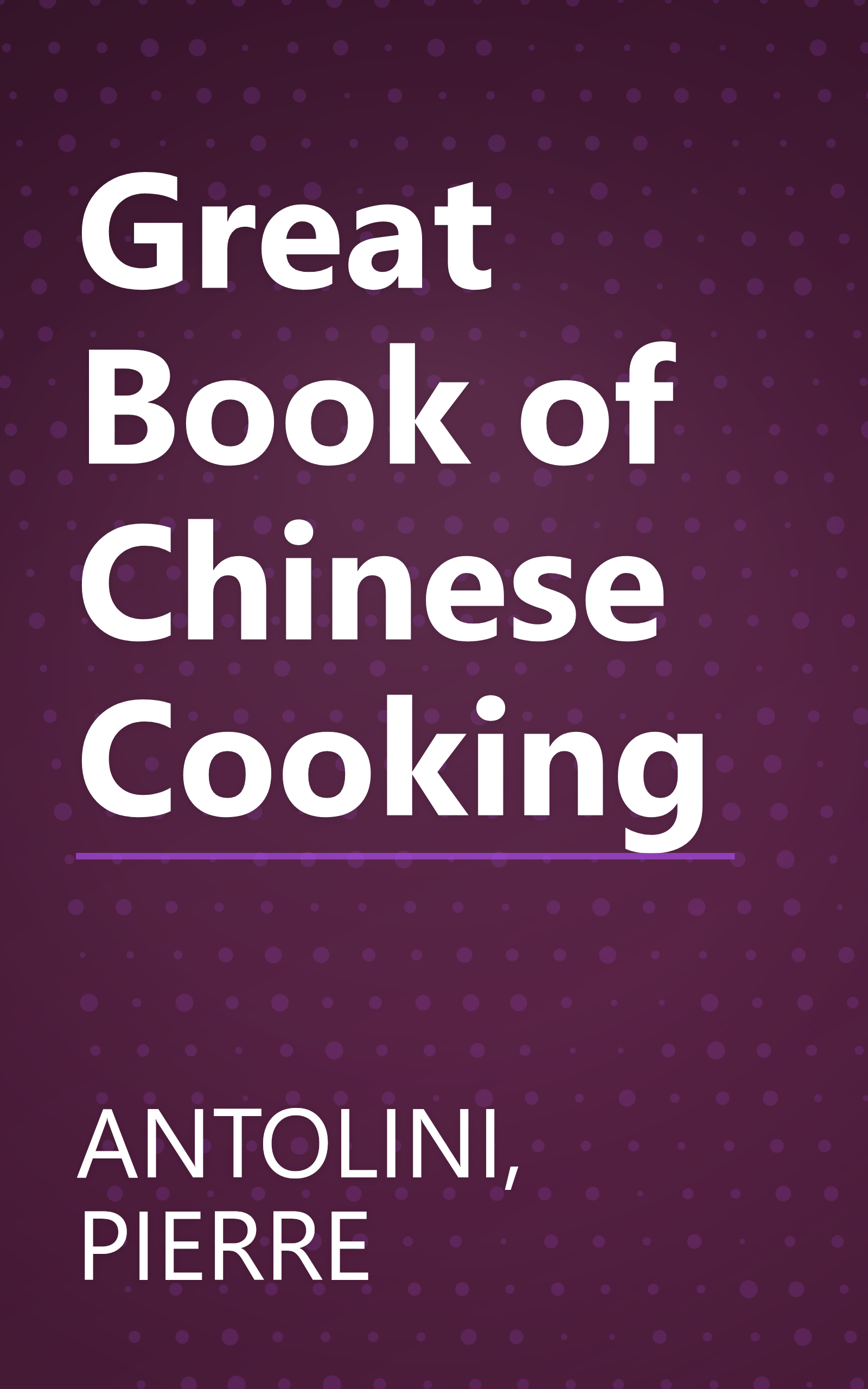 Great Book of Chinese Cooking book cover