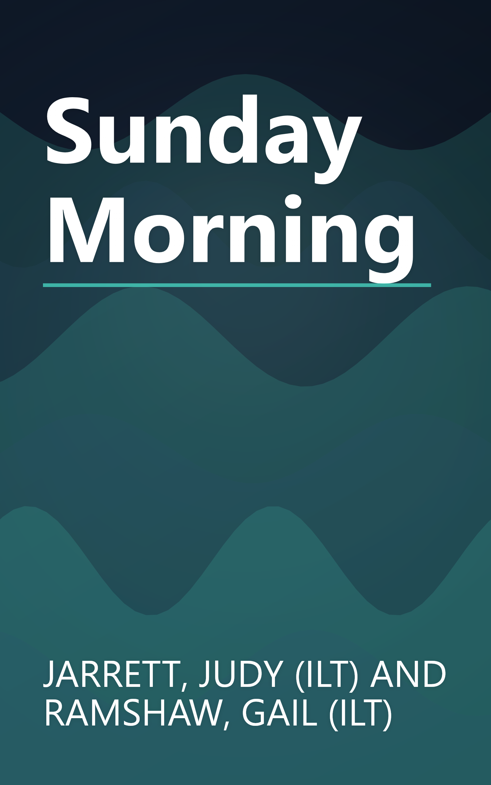 Sunday Morning book cover