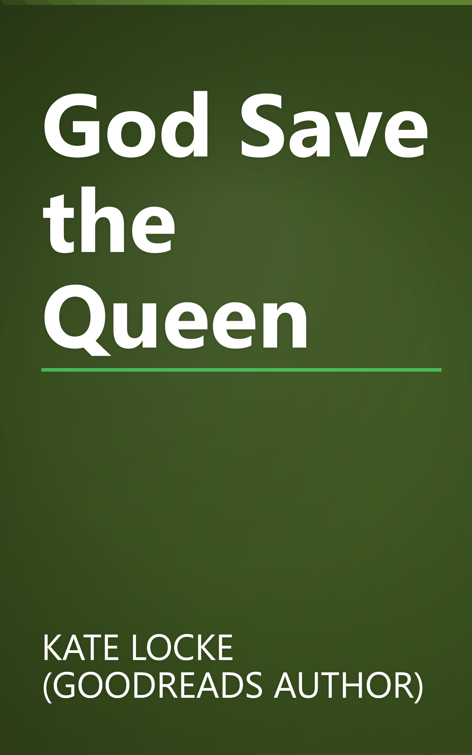God Save the Queen book cover
