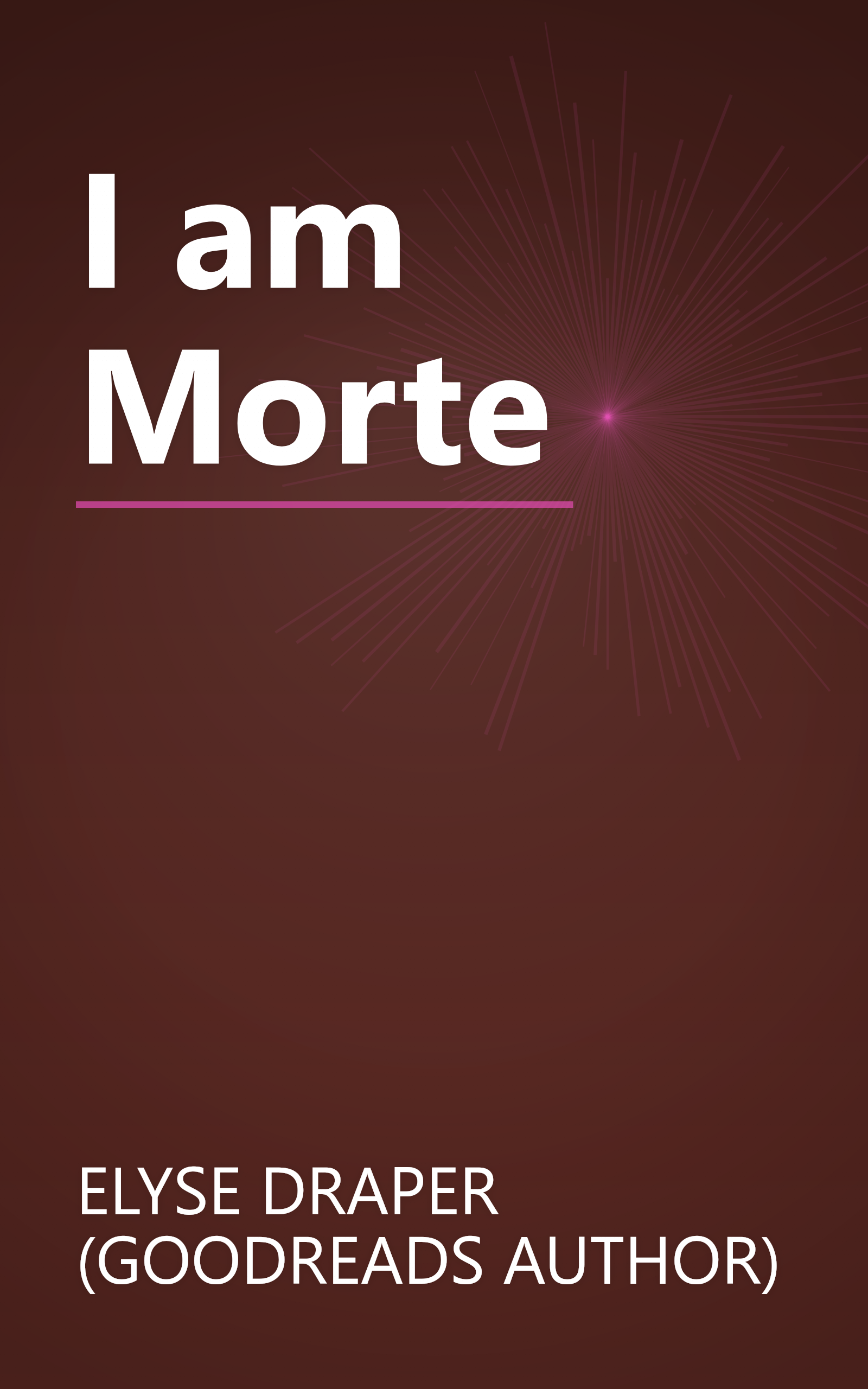 I am Morte book cover