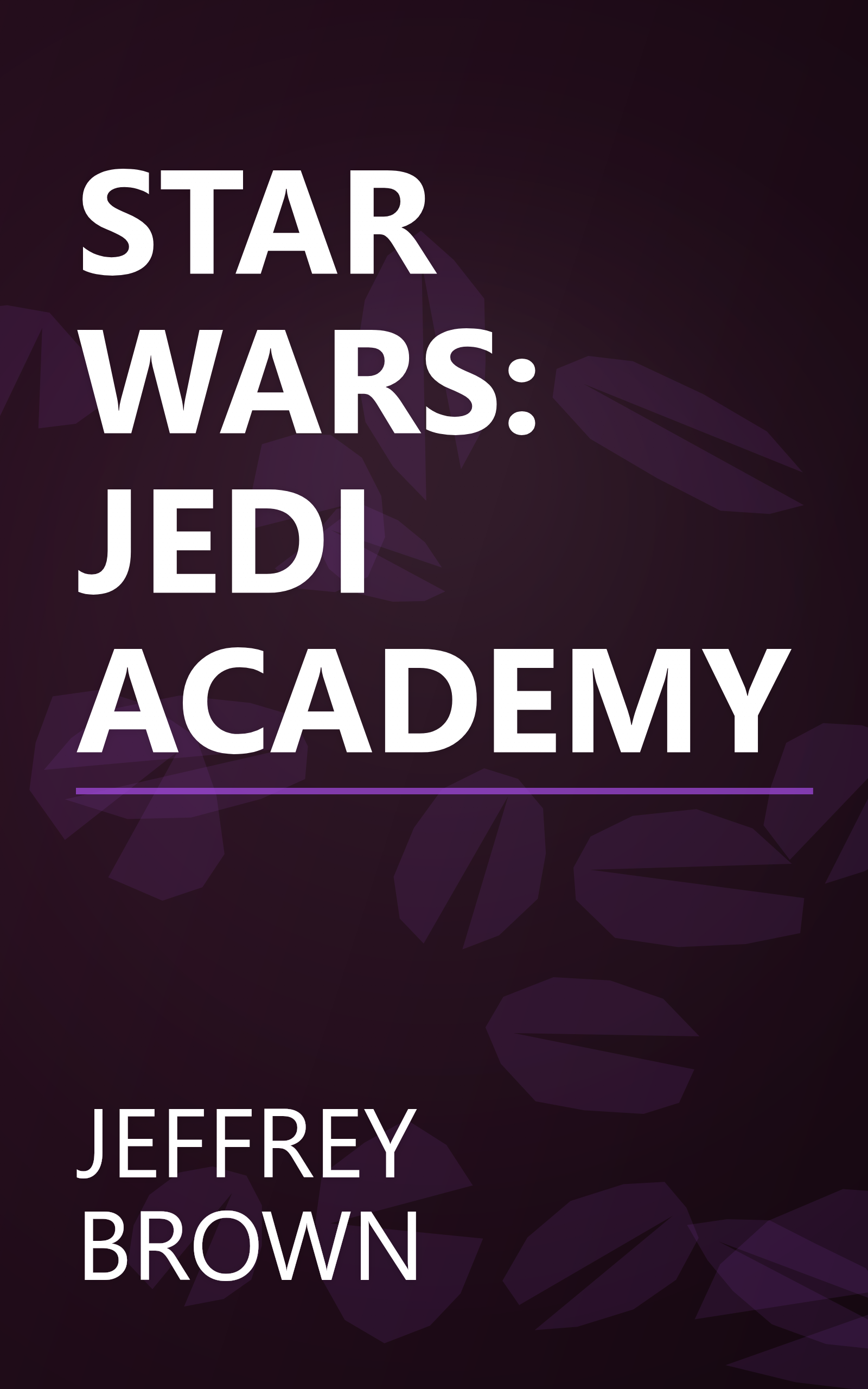 STAR WARS: JEDI ACADEMY book cover