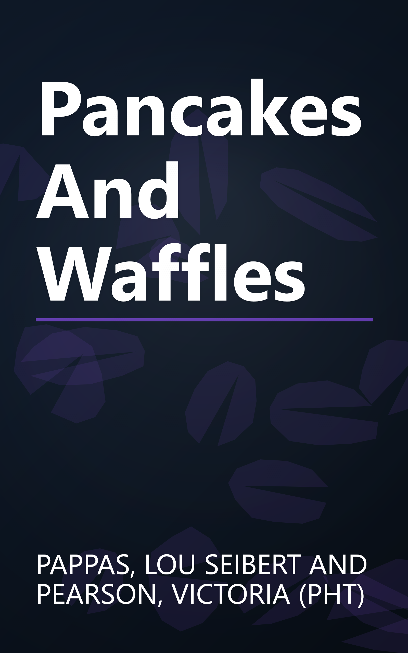Pancakes And Waffles book cover