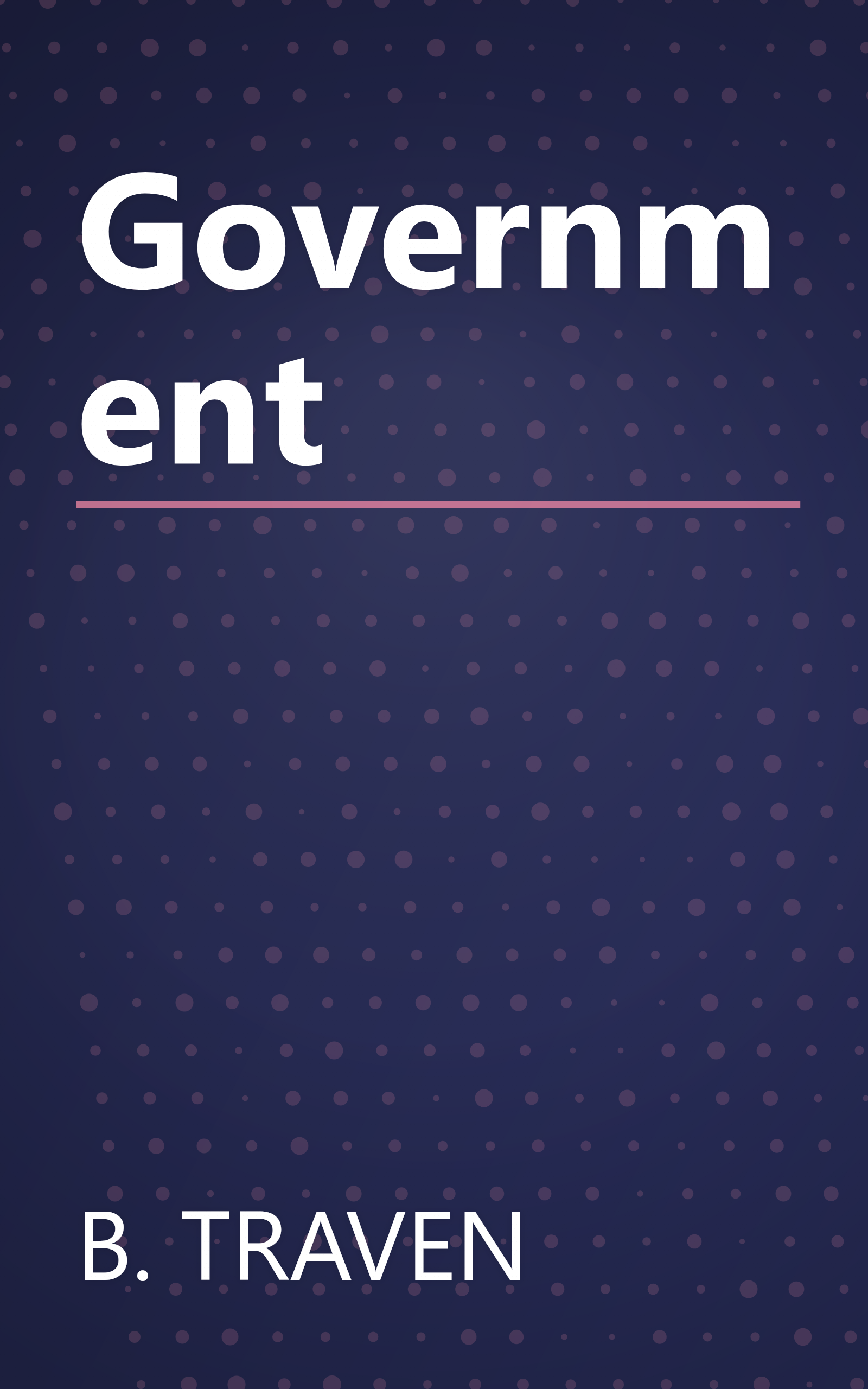 Government book cover