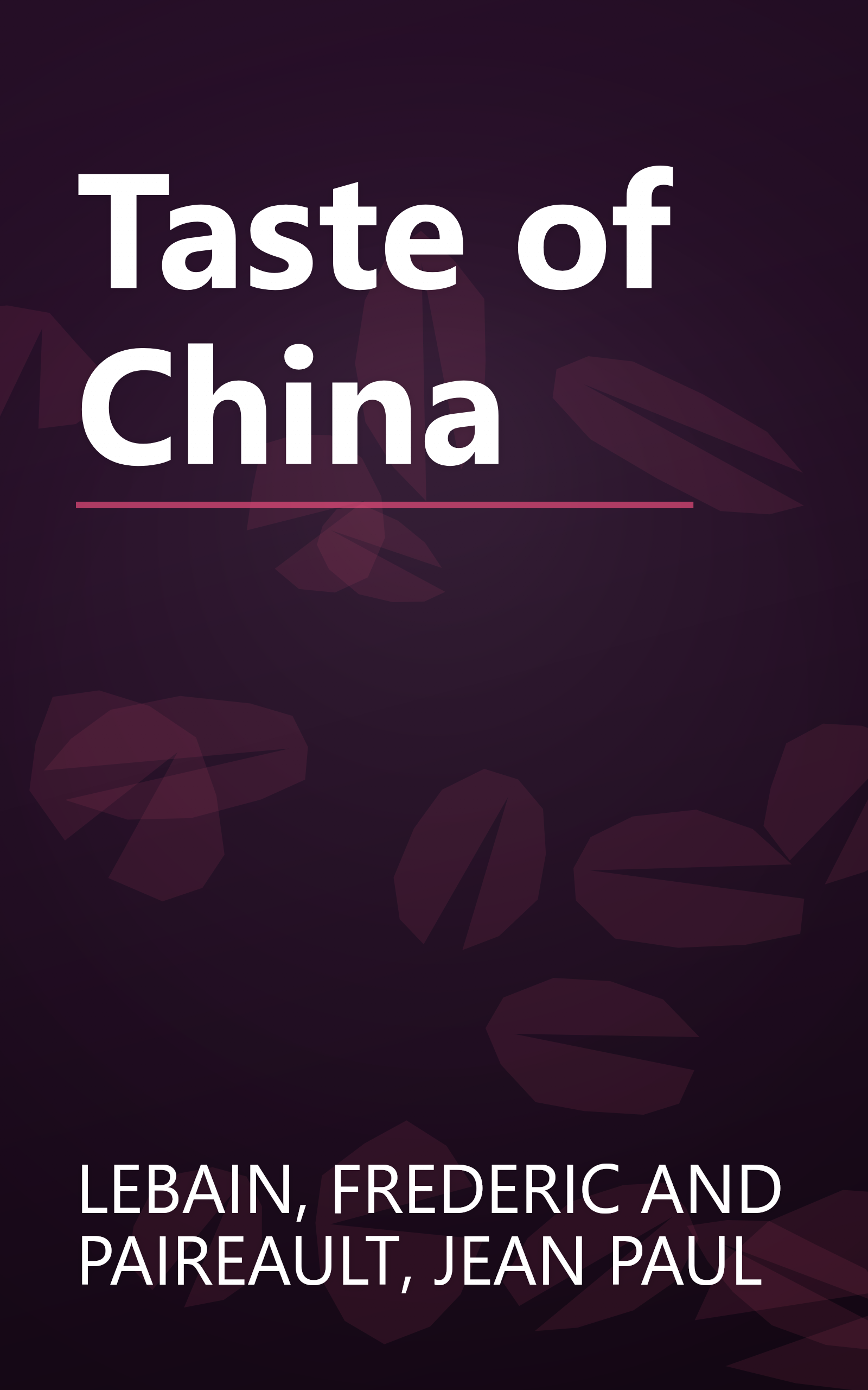Taste of China book cover