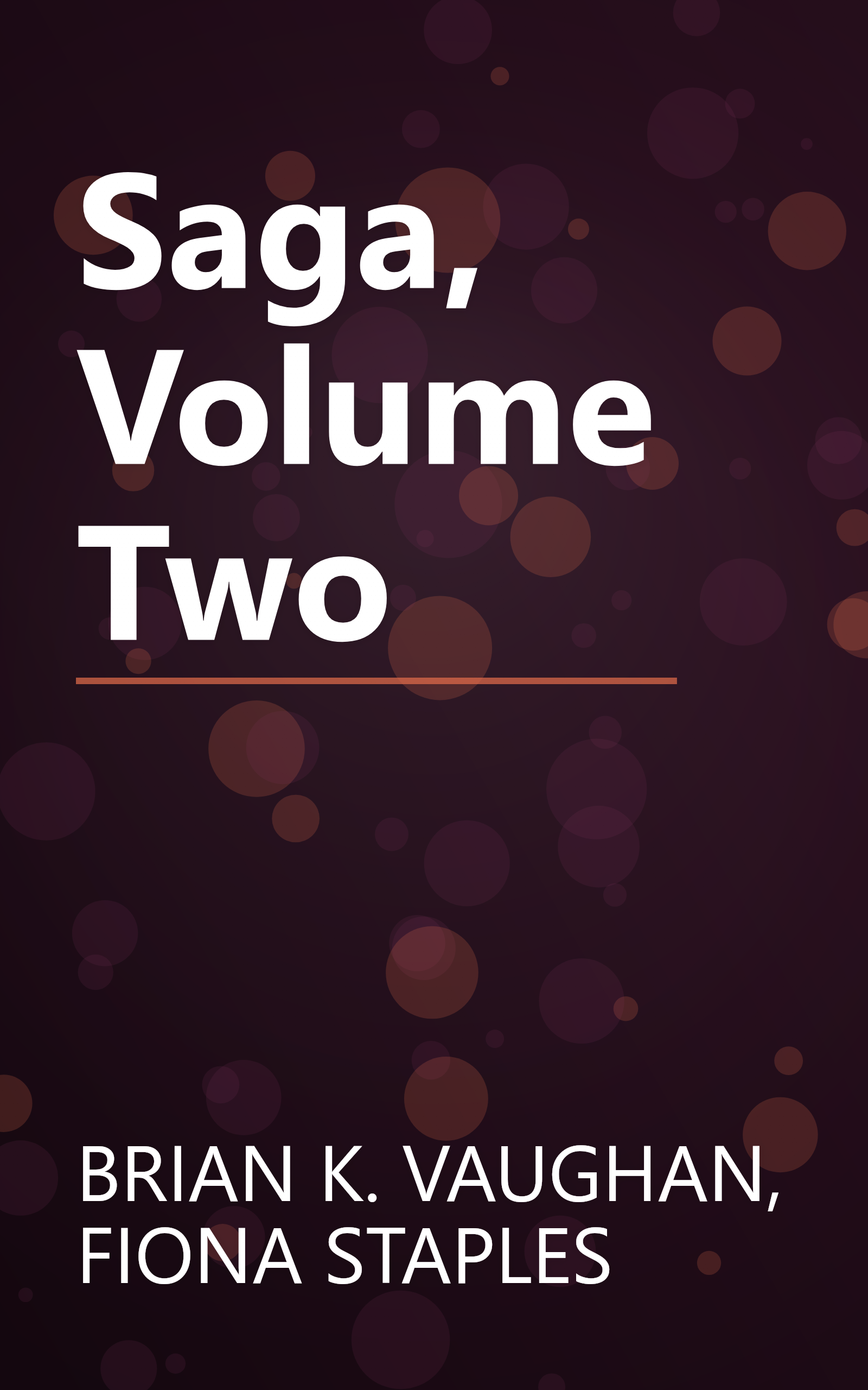Saga, Volume Two book cover