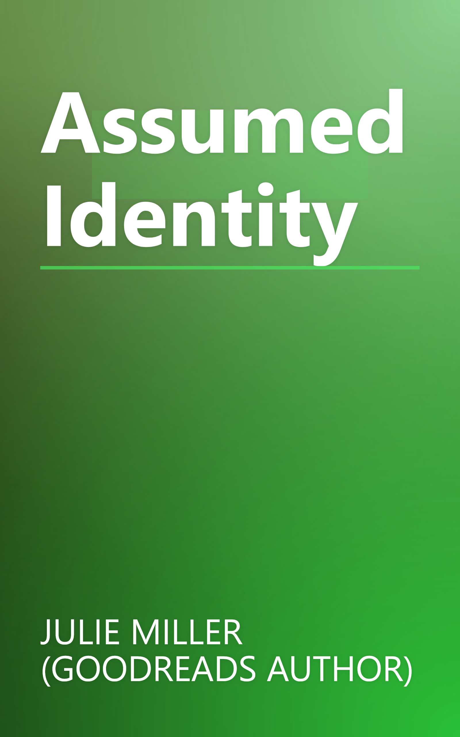 Assumed Identity book cover