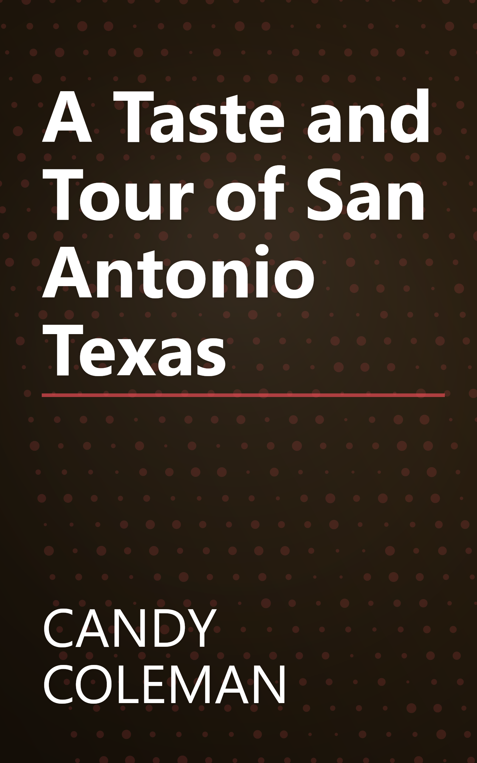 A Taste and Tour of San Antonio Texas book cover