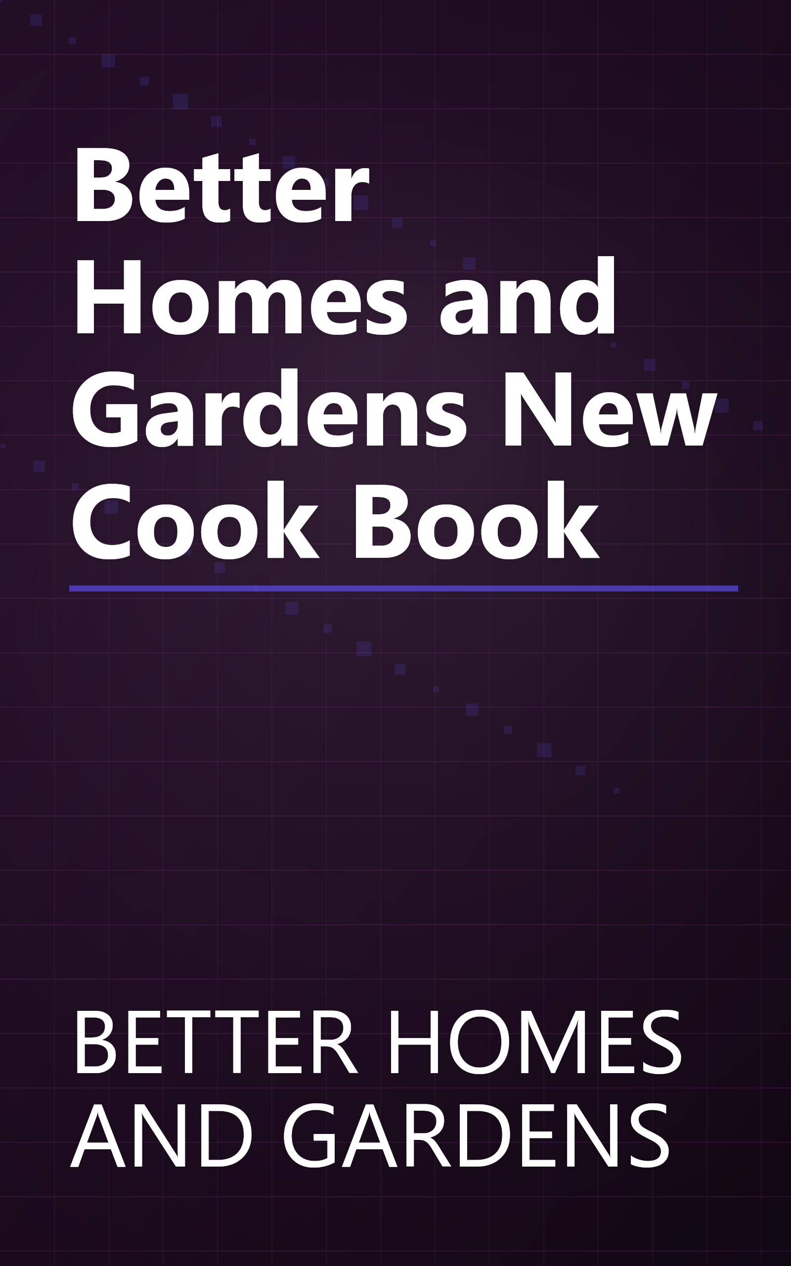Better Homes and Gardens New Cook Book book cover