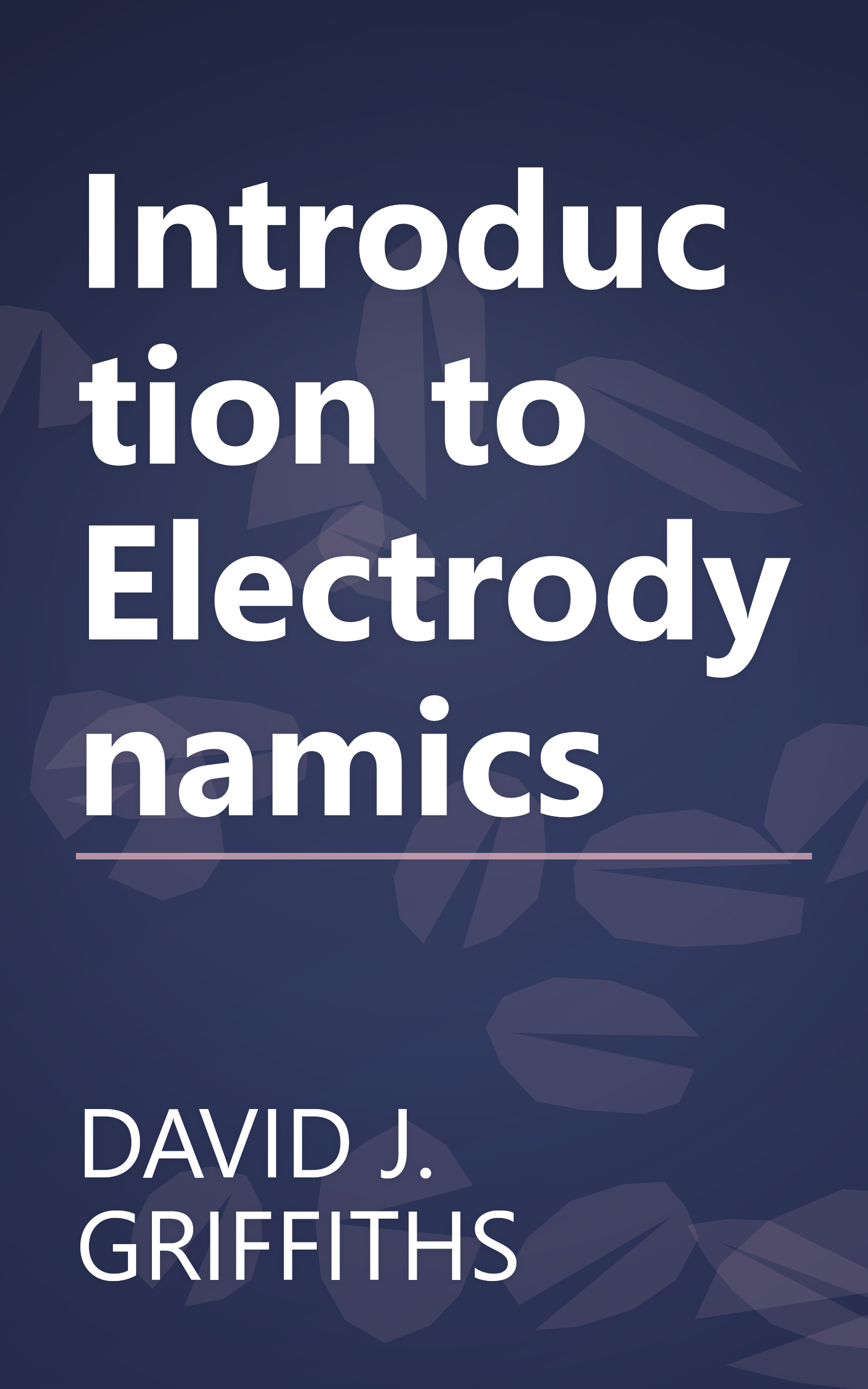 Introduction to Electrodynamics book cover