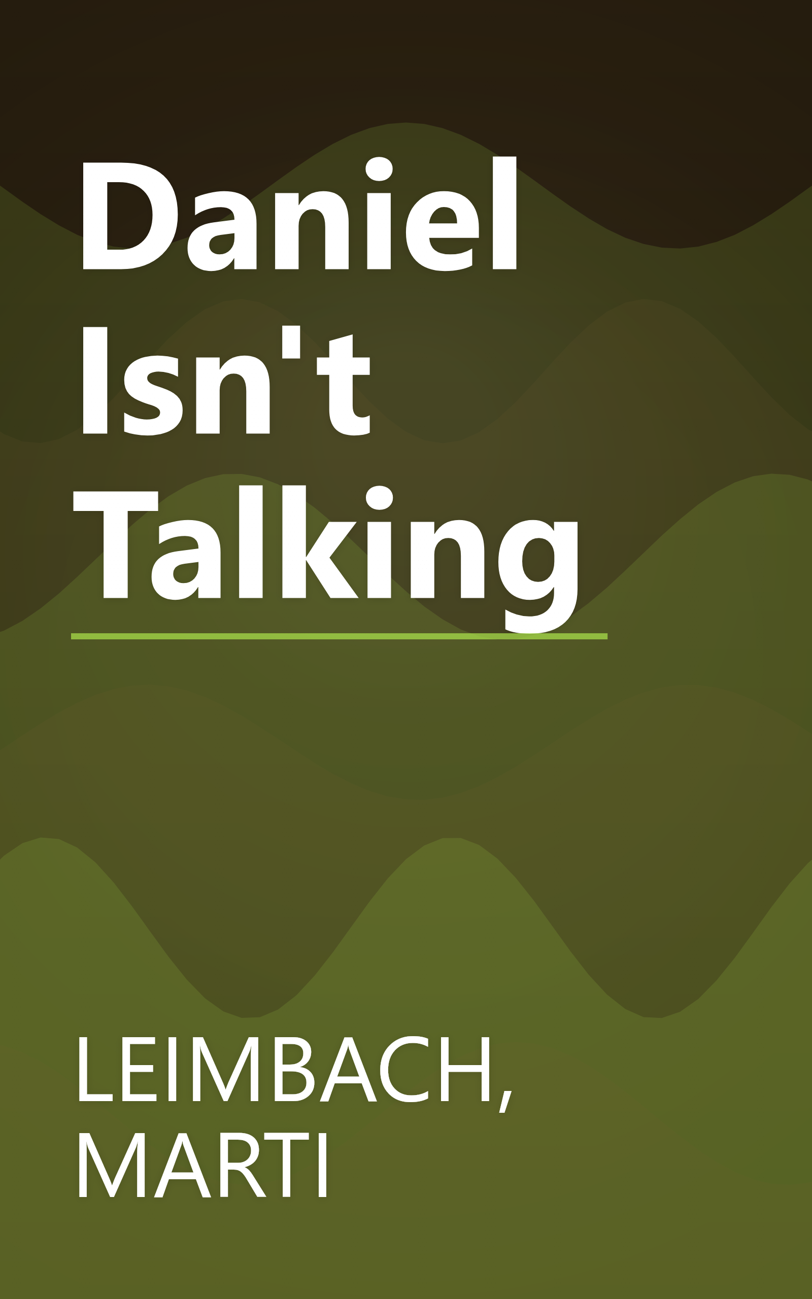 Daniel Isn't Talking book cover