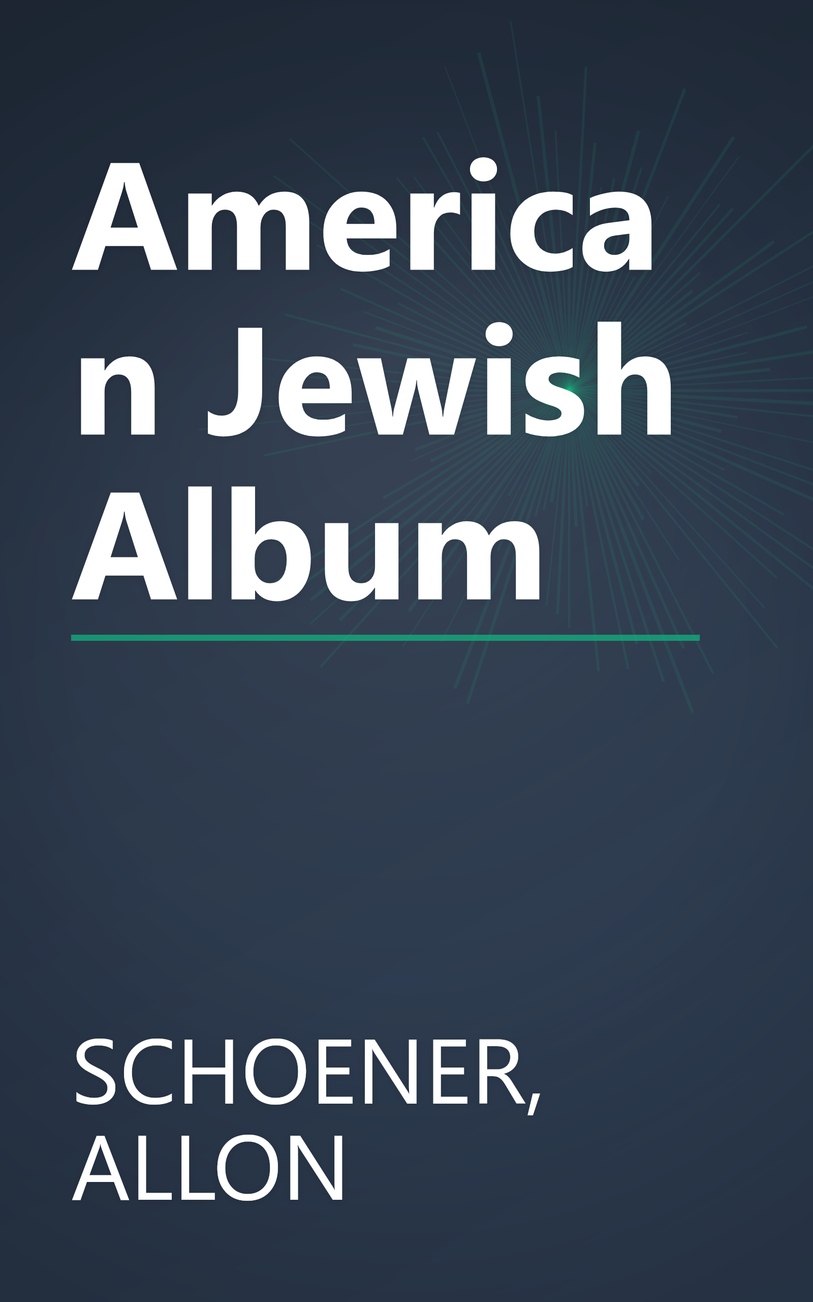 American Jewish Album book cover