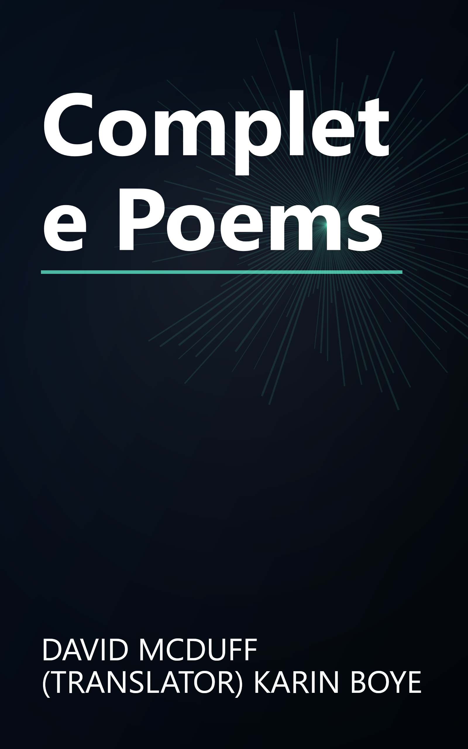 Complete Poems book cover