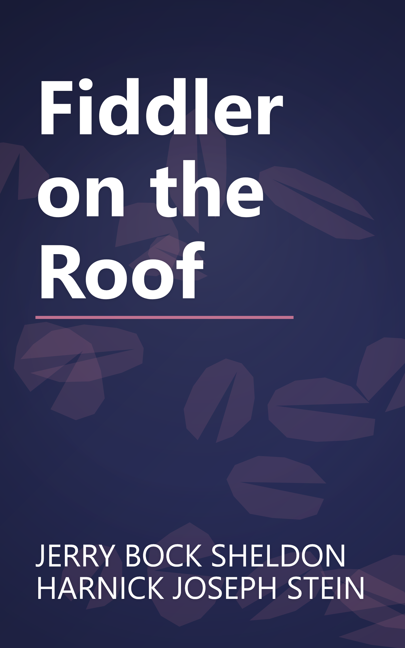 Fiddler on the Roof book cover