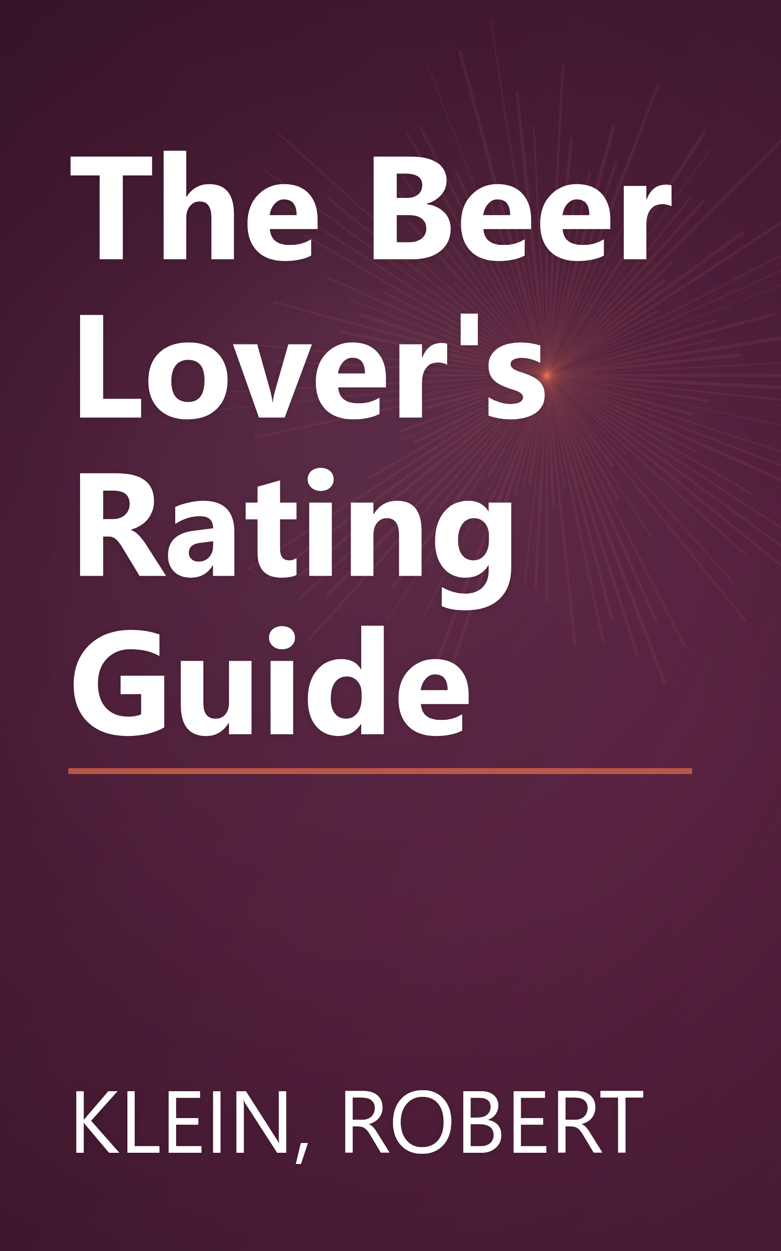 The Beer Lover's Rating Guide book cover