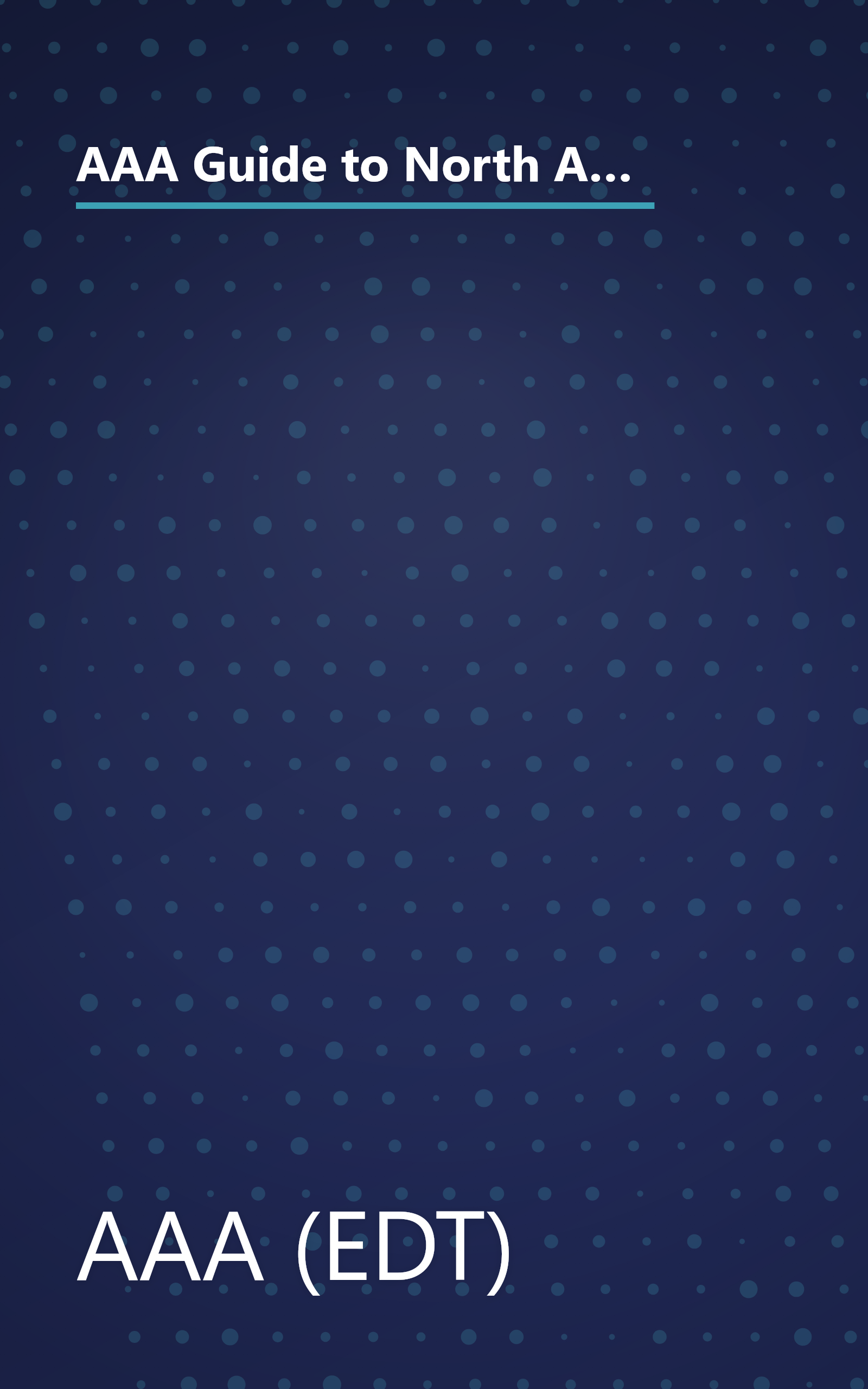 AAA Guide to North American Bed & Breakfasts and Country Inns (Aaa Guide to North American Bed & Breakfasts Country Inns) book cover