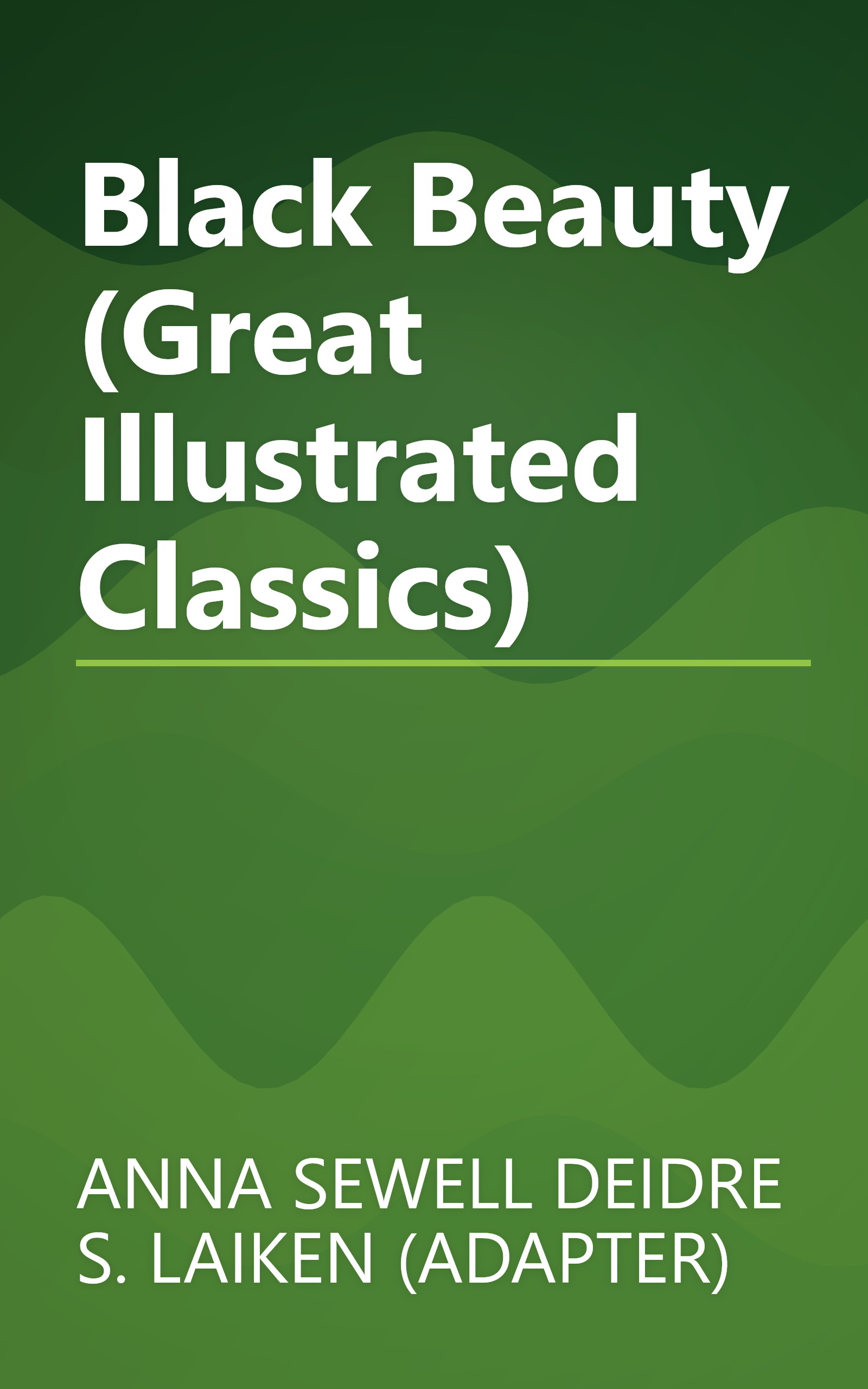 Black Beauty (Great Illustrated Classics) book cover