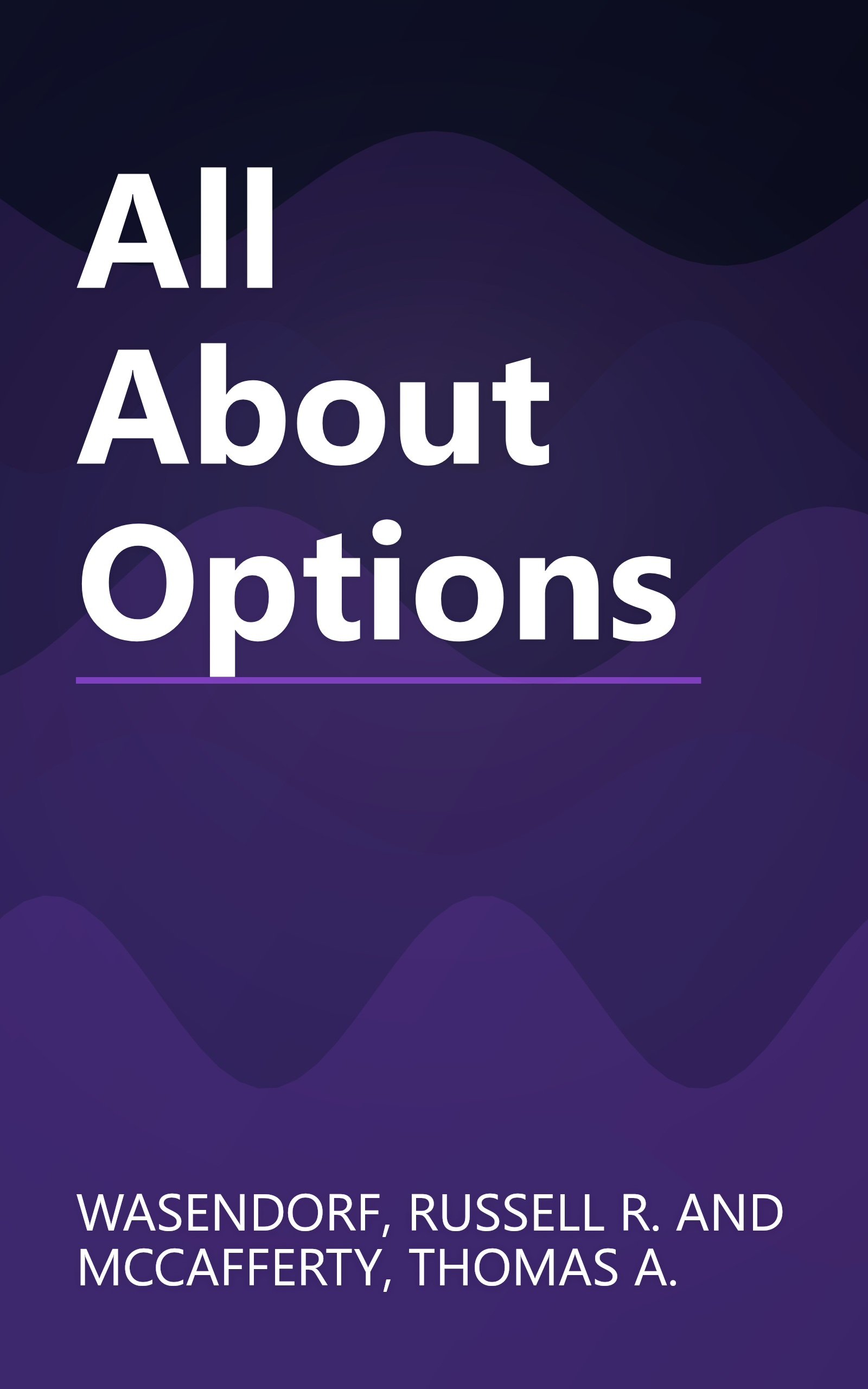 All About Options book cover