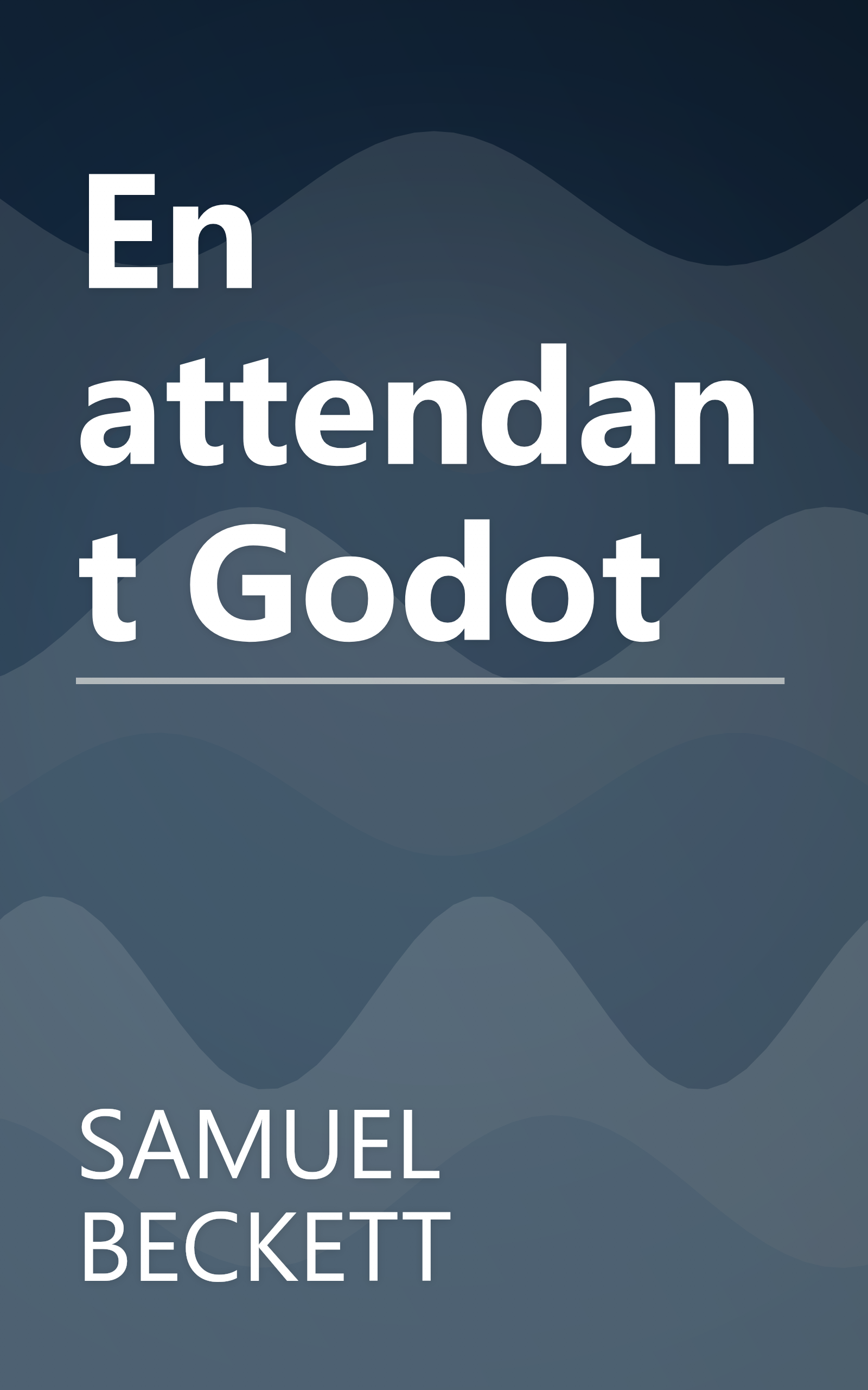 En attendant Godot book cover